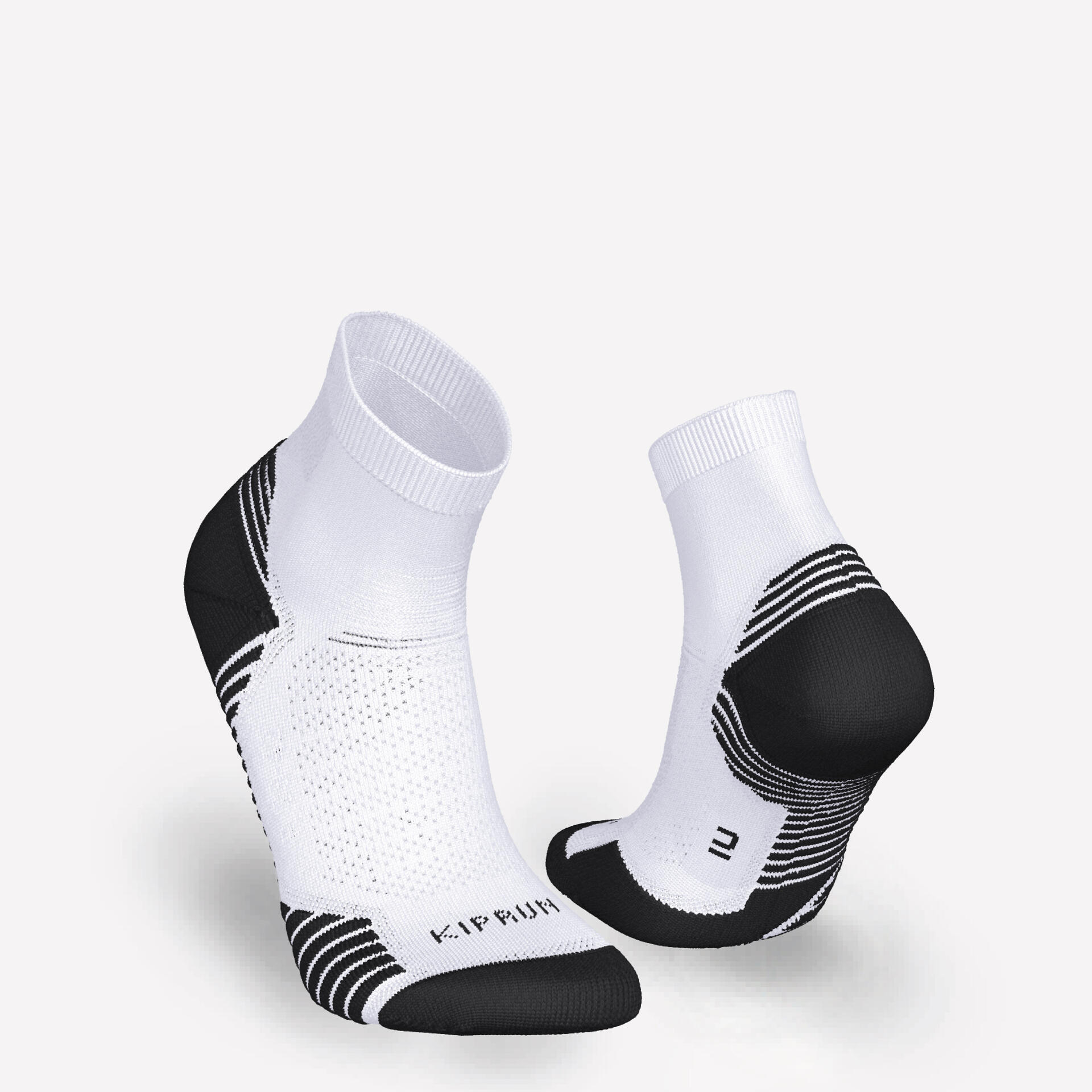 PACK OF 2 PAIRS OF RUN 500 THICK MID RUNNING SOCKS