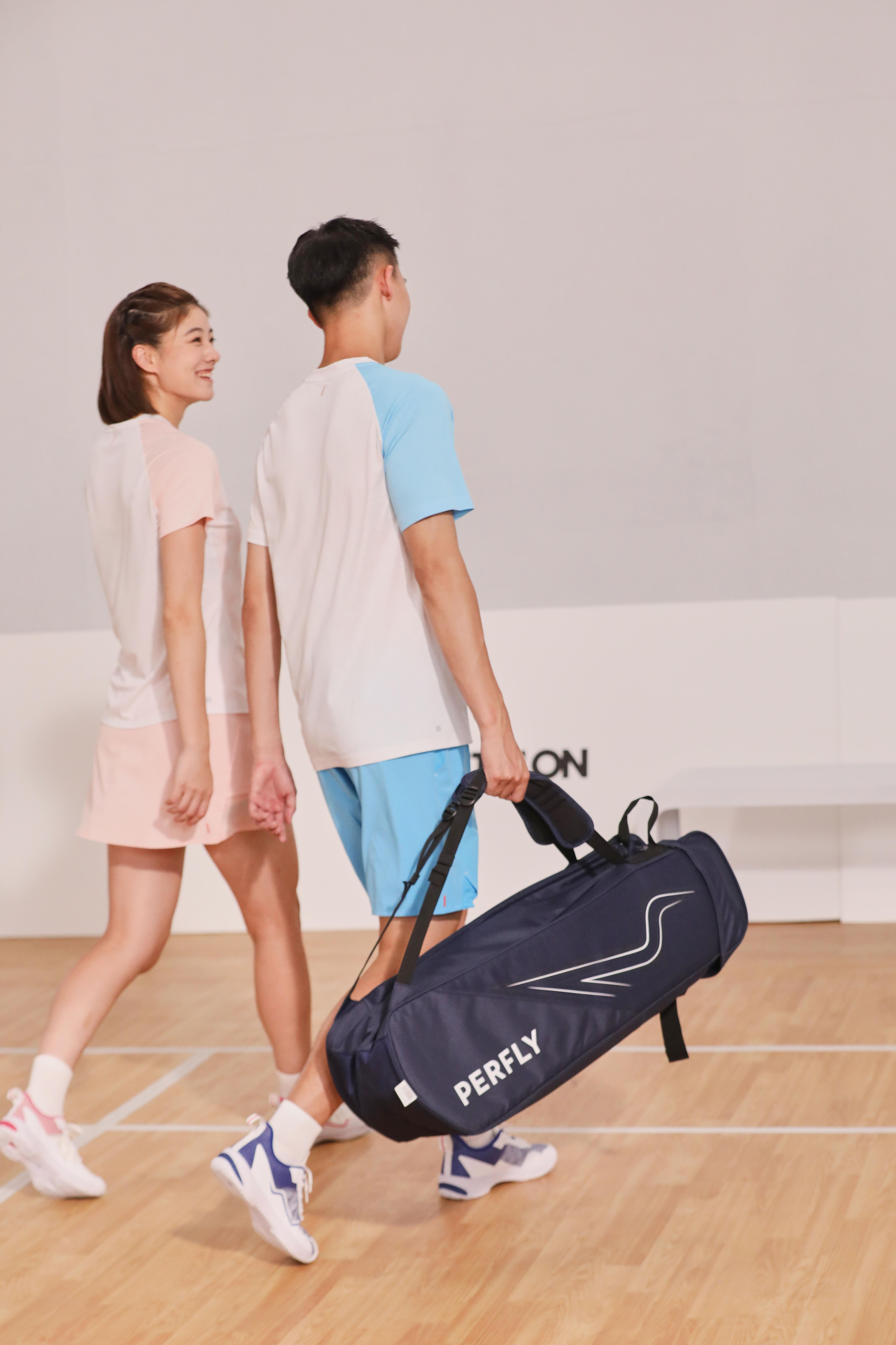 Badminton Bag - BL 560 - Steel blue - Perfly - Decathlon