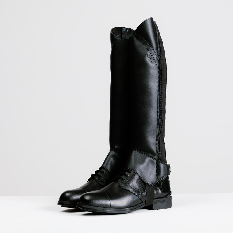 MINICHAPS voor volwassenen 500 zwart | FOUGANZA | Decathlon.nl