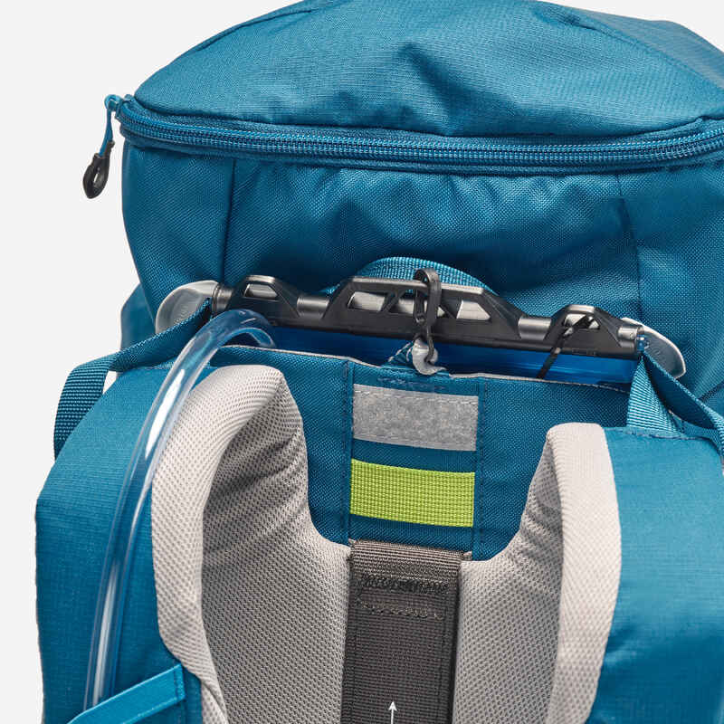 Mochila de senderismo de 28 L azul para niños de 7 a 15 años MH500 - Decathlon