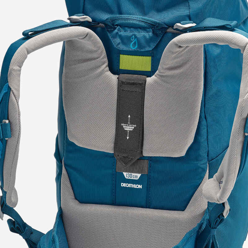 Mochila de senderismo de 28 L azul para niños de 7 a 15 años MH500 - Decathlon