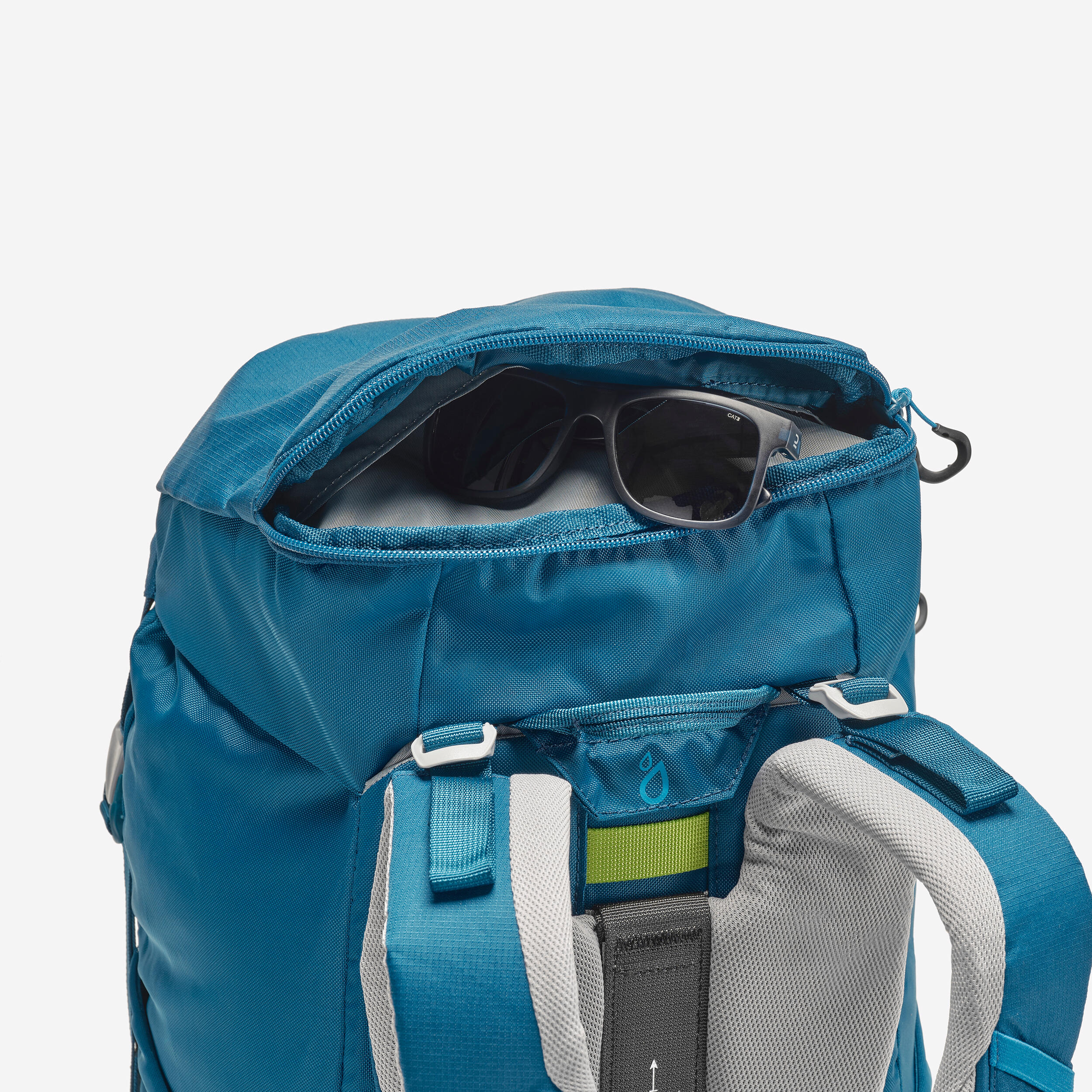 Morral de 28 litros de senderismo para Niños Quechua MH500 azul