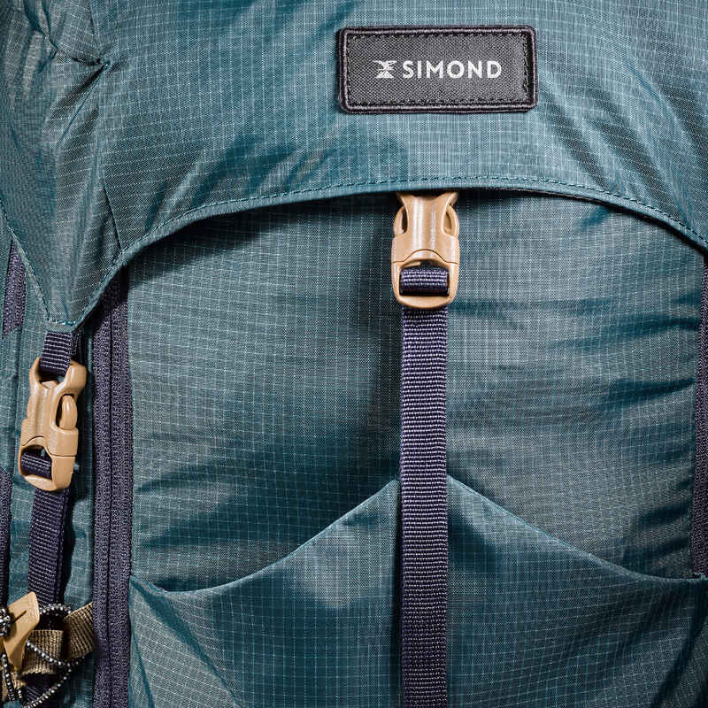 Morral de 50 + 10 litros de trekking para Hombre Forclaz Air MT 500 azul