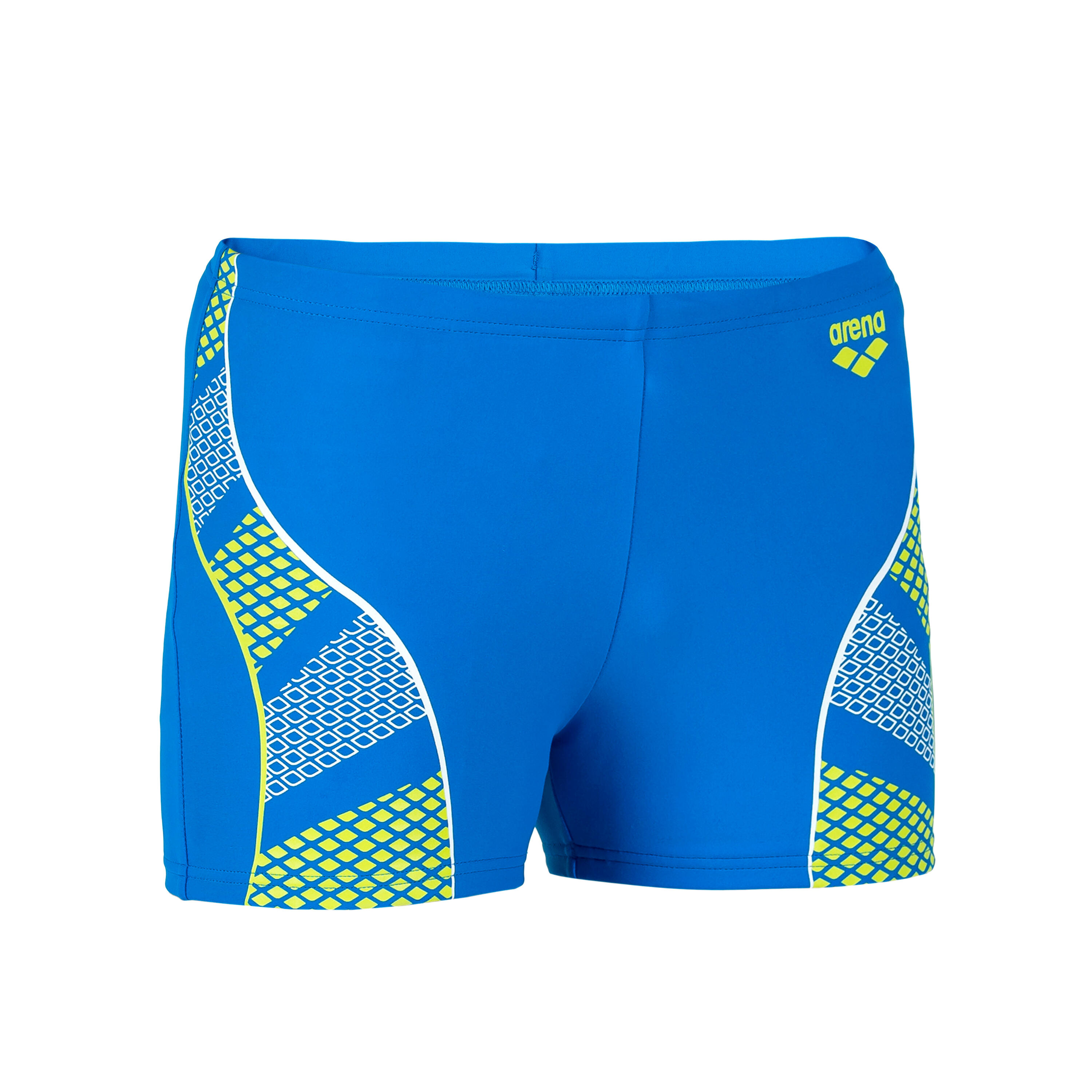 Boys' Swimming Boxers - ARENA - Blue Yellow - Decathlon