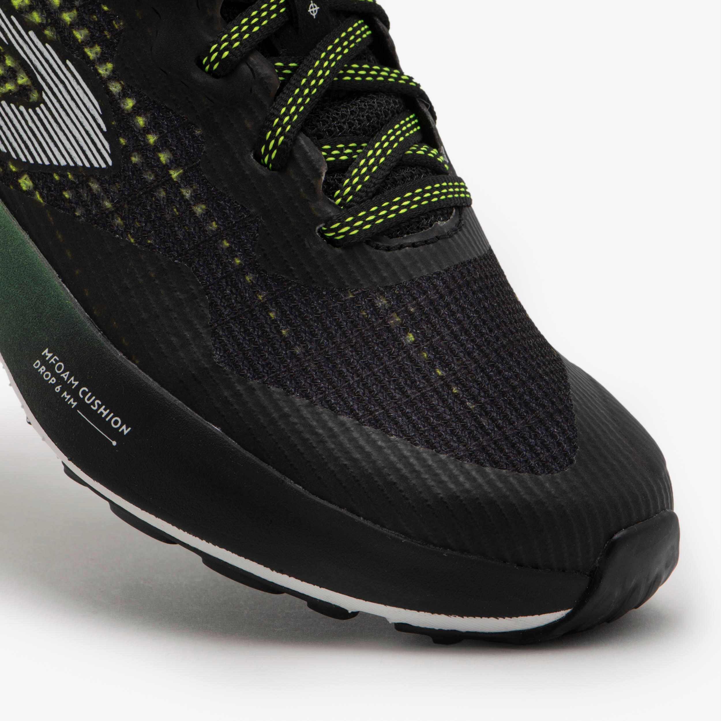 Bērnu skriešanas apavi “Kiprun K500 Fast”, melni/dzelteni - Decathlon