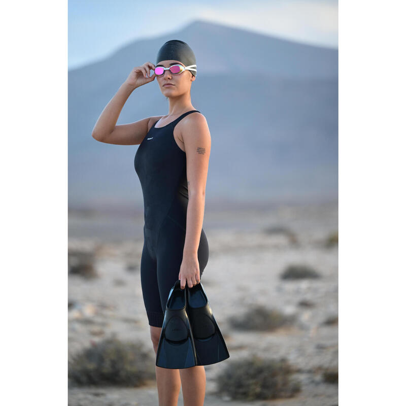 - Costum întreg înot shorty înot Kamyleon Geol Negru Damă | Decathlon