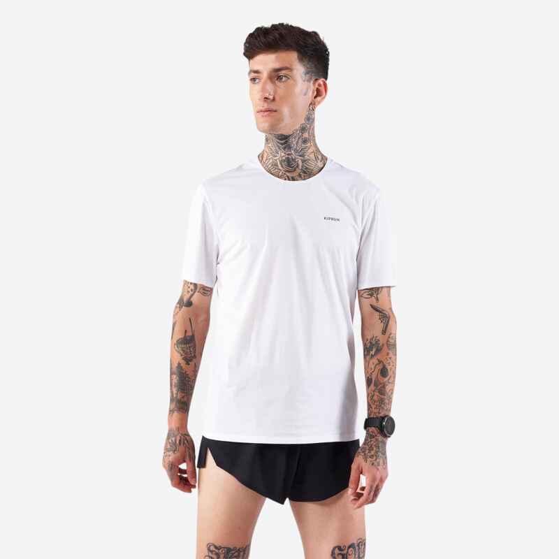 Men's KIPRUN Run 900 REPLIKA light running T-shirt - White - Decathlon