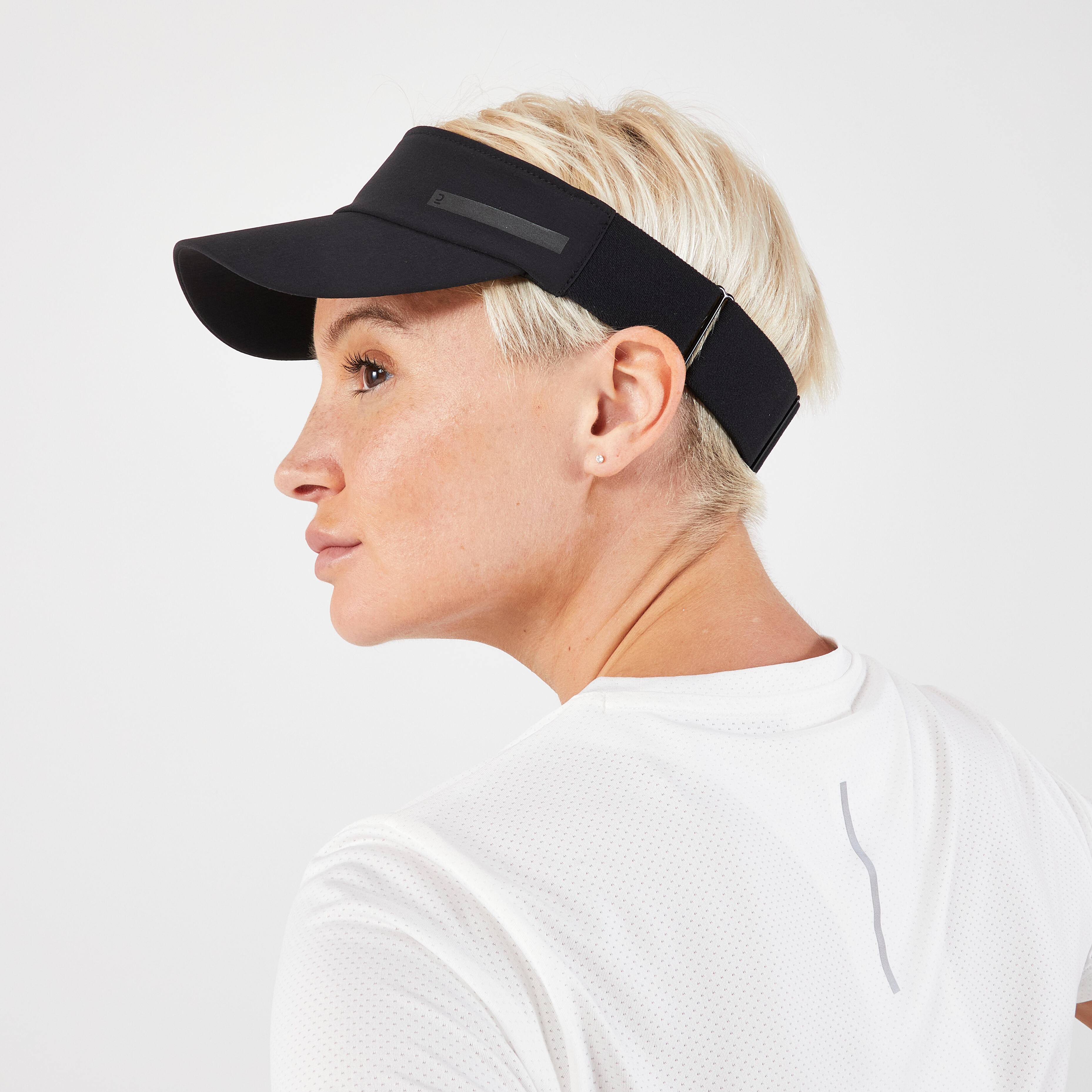 Running Visor - V2 Black - smoked black - Kiprun - Decathlon