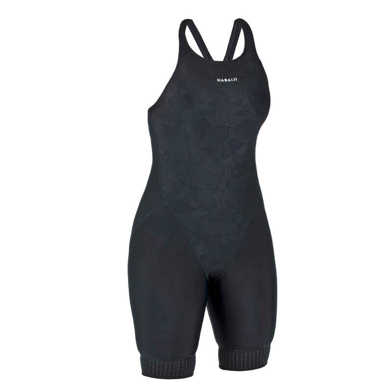 Traje de baño de natación tipo short negro para mujer Kamyleon Geol ...