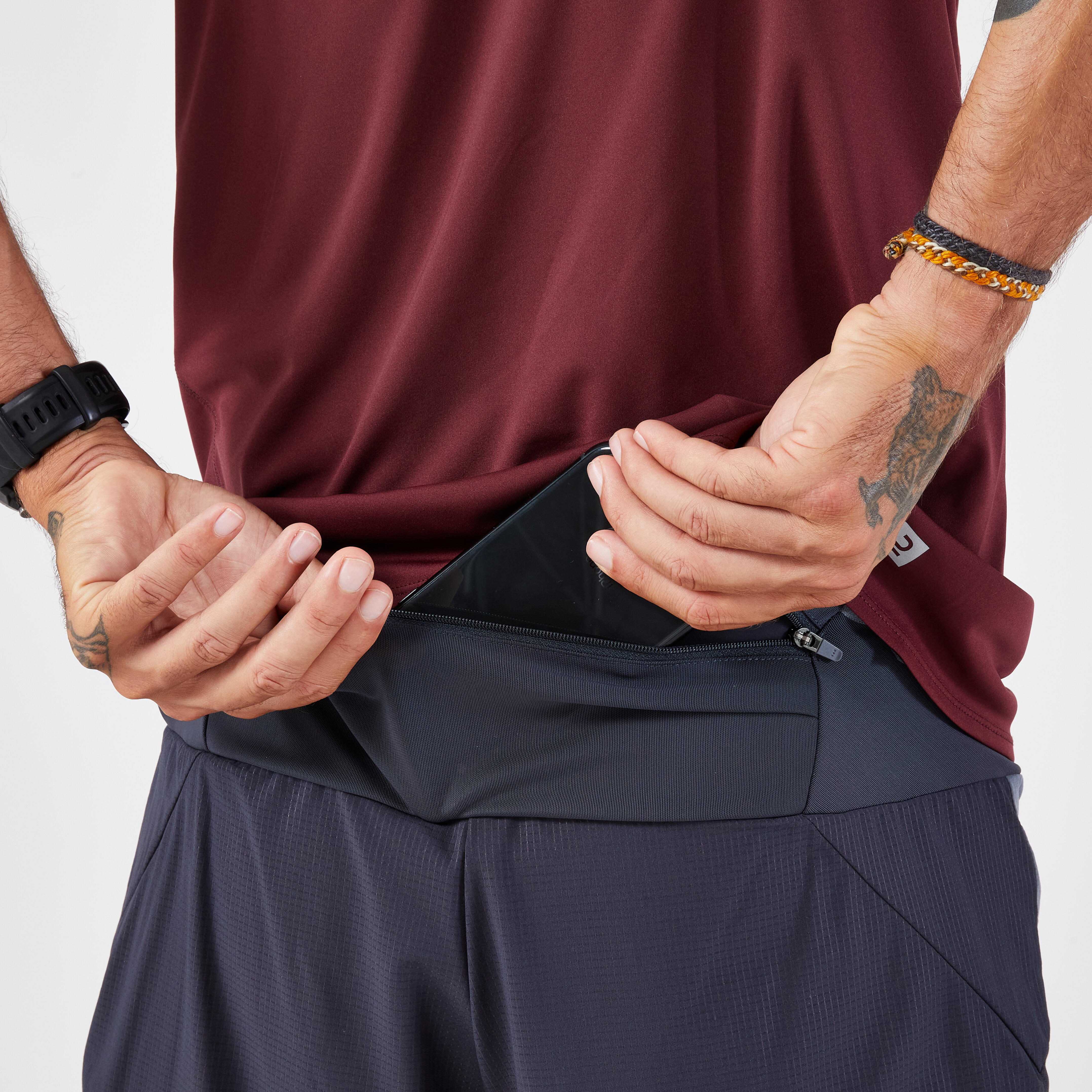 Pánske šortky 2 v 1 Run Ultra 900 na beh / trail na dlhé vzdialenosti ...