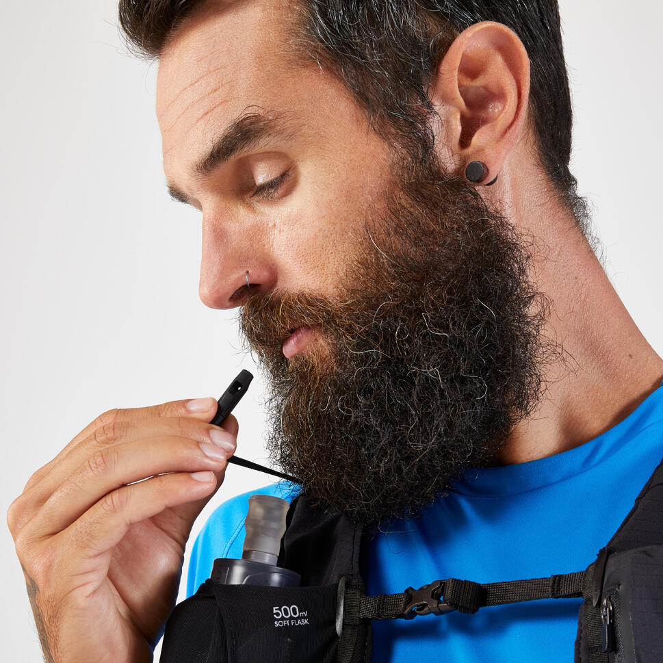 Gilet trail running compétition porte flasques Mixte - KIPRUN veste 5L ...