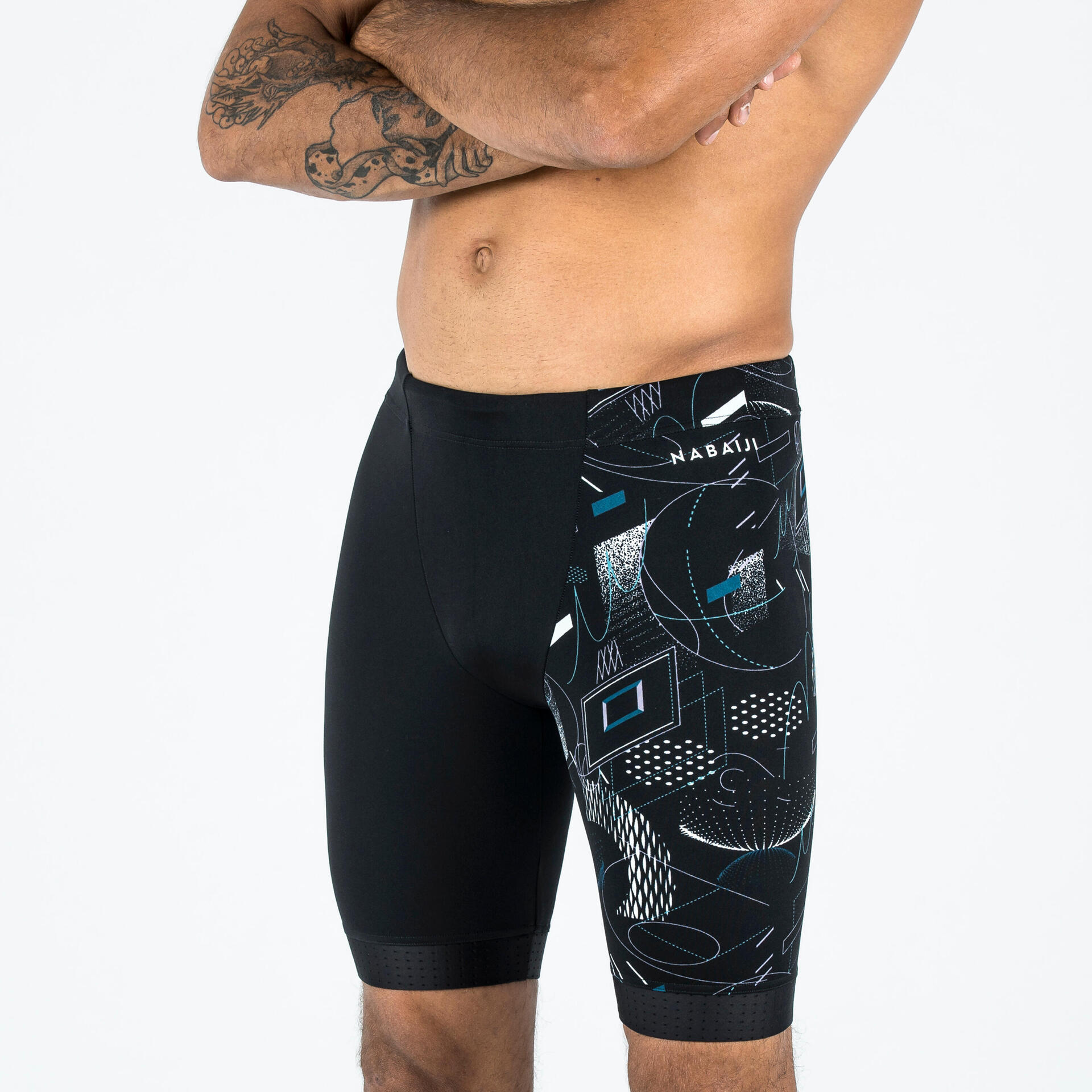 Men's Aquaresist Swimming Jammers 500 Fiti