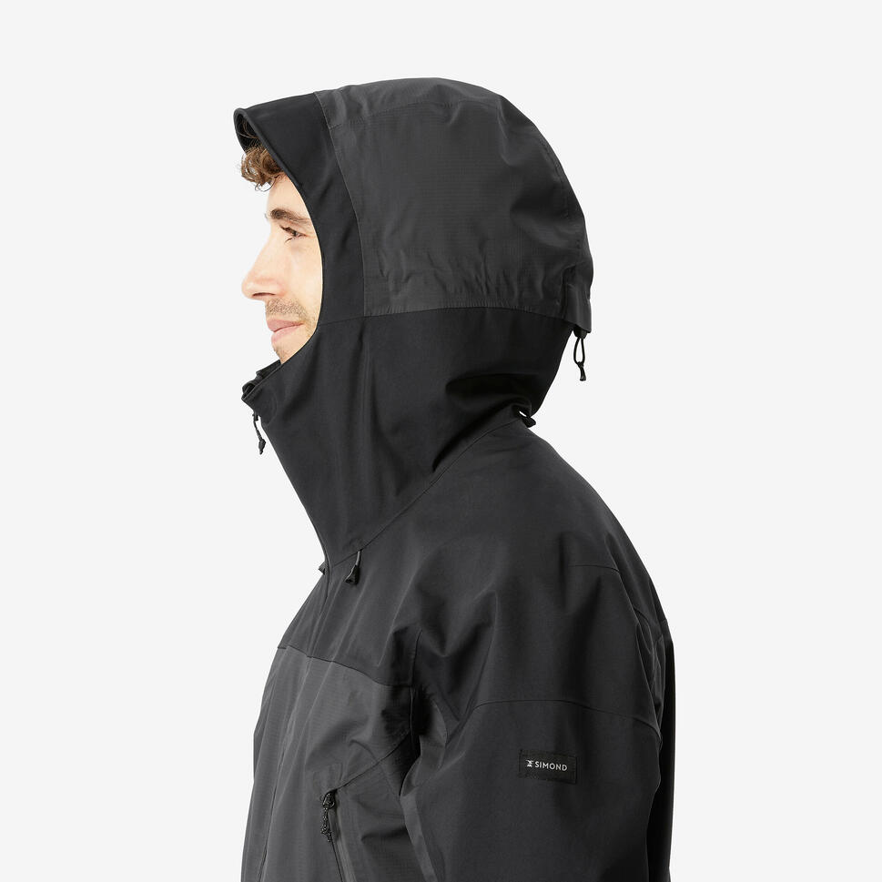 Veste imperméable 20000 schmerbers - mt900 noir - homme FORCLAZ | Decathlon