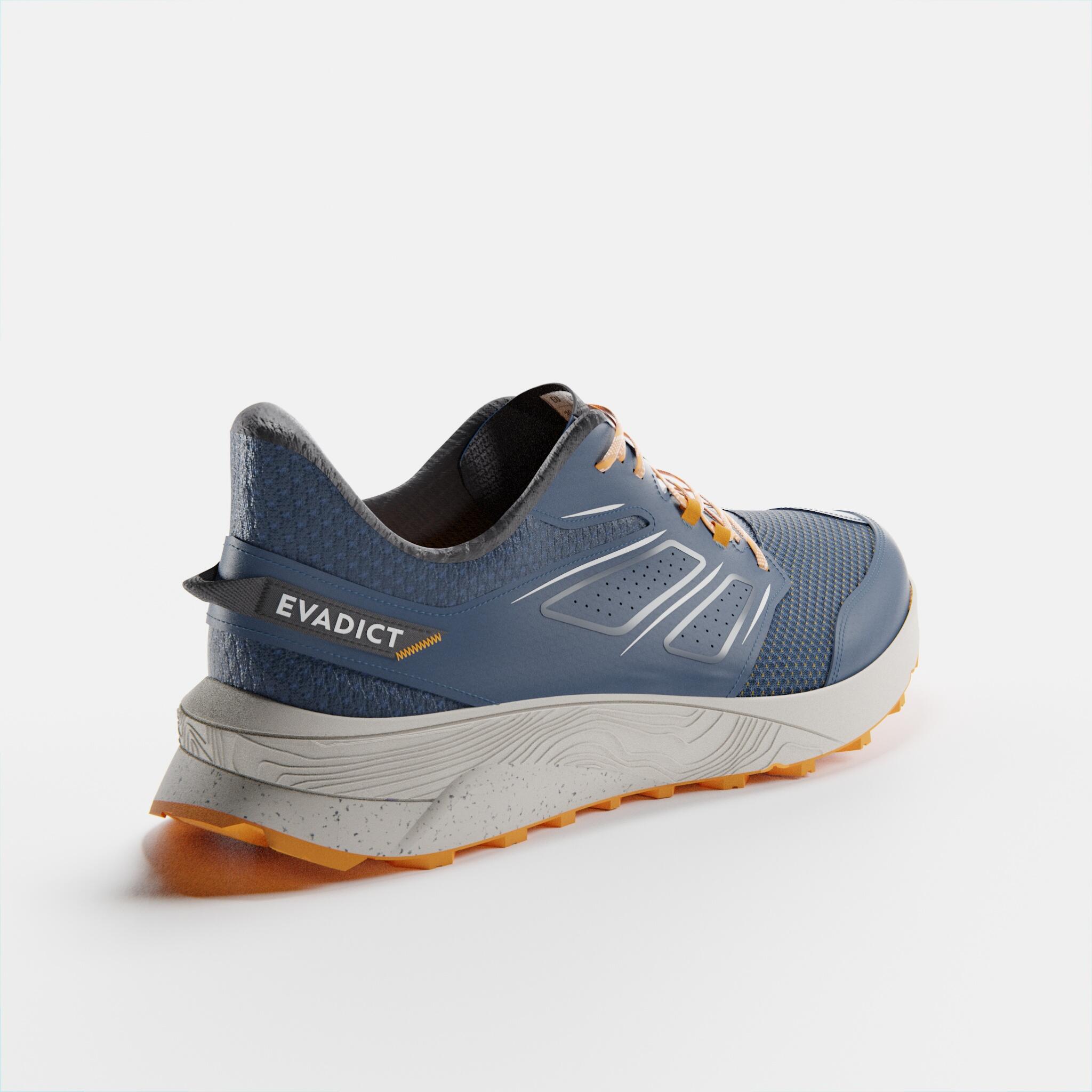 Men's Trail Running Shoes - Easytrail - Abyss blue, kumquat orange ...