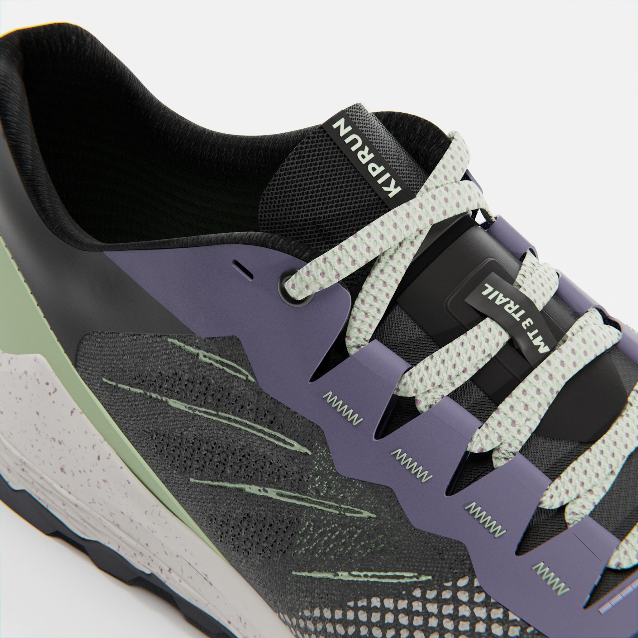 Moteriški bėgimo bekele bateliai „MT3“, purpuriniai, pilkšvai žali ...