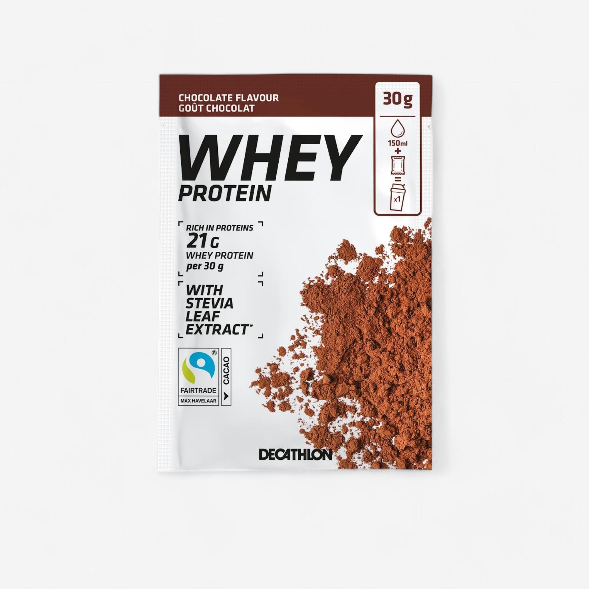 Whey Protein čokoláda 30 g - Decathlon