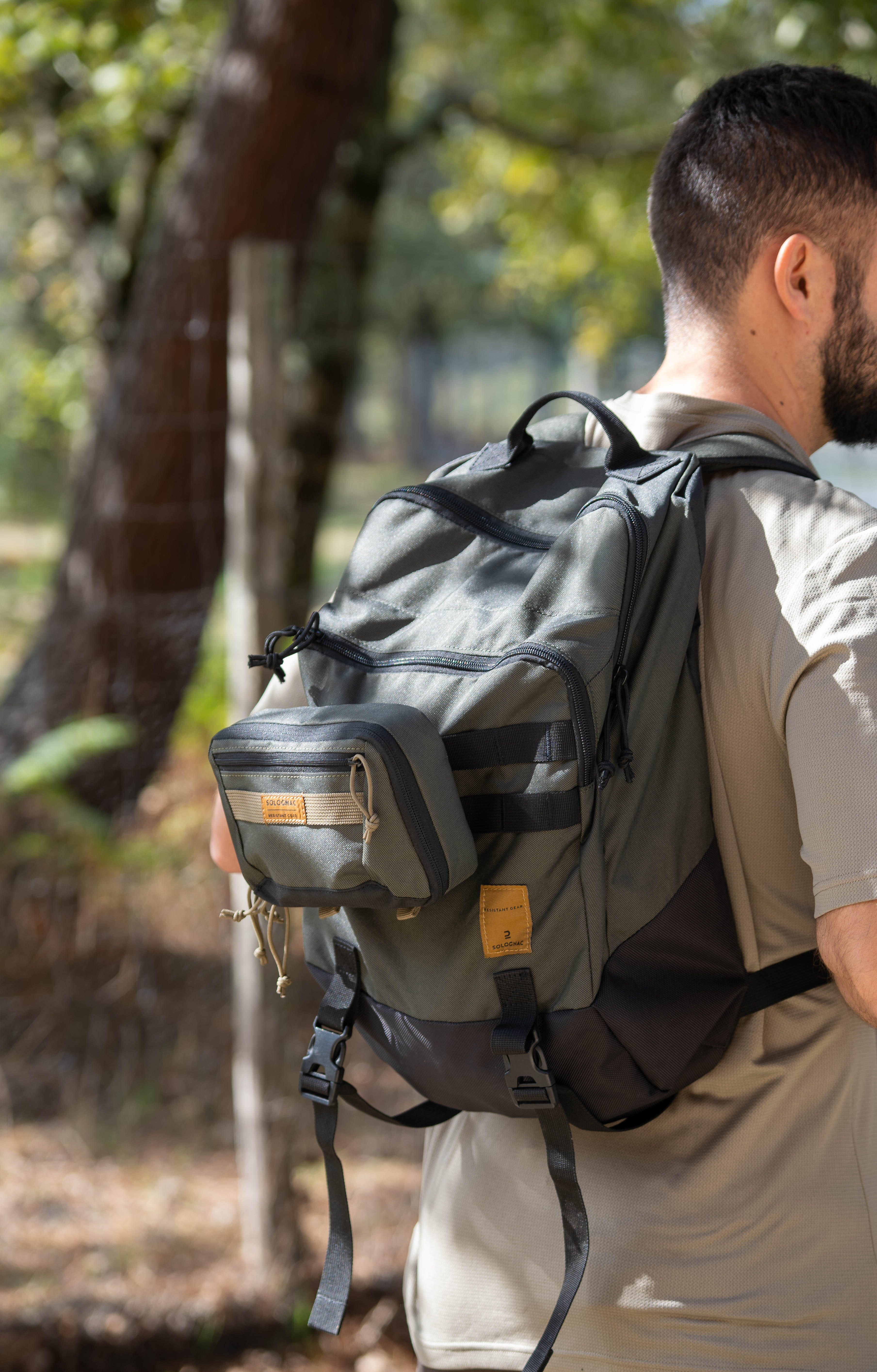 Tasche EDC Molle X-Access Querformat Grösse M - Decathlon