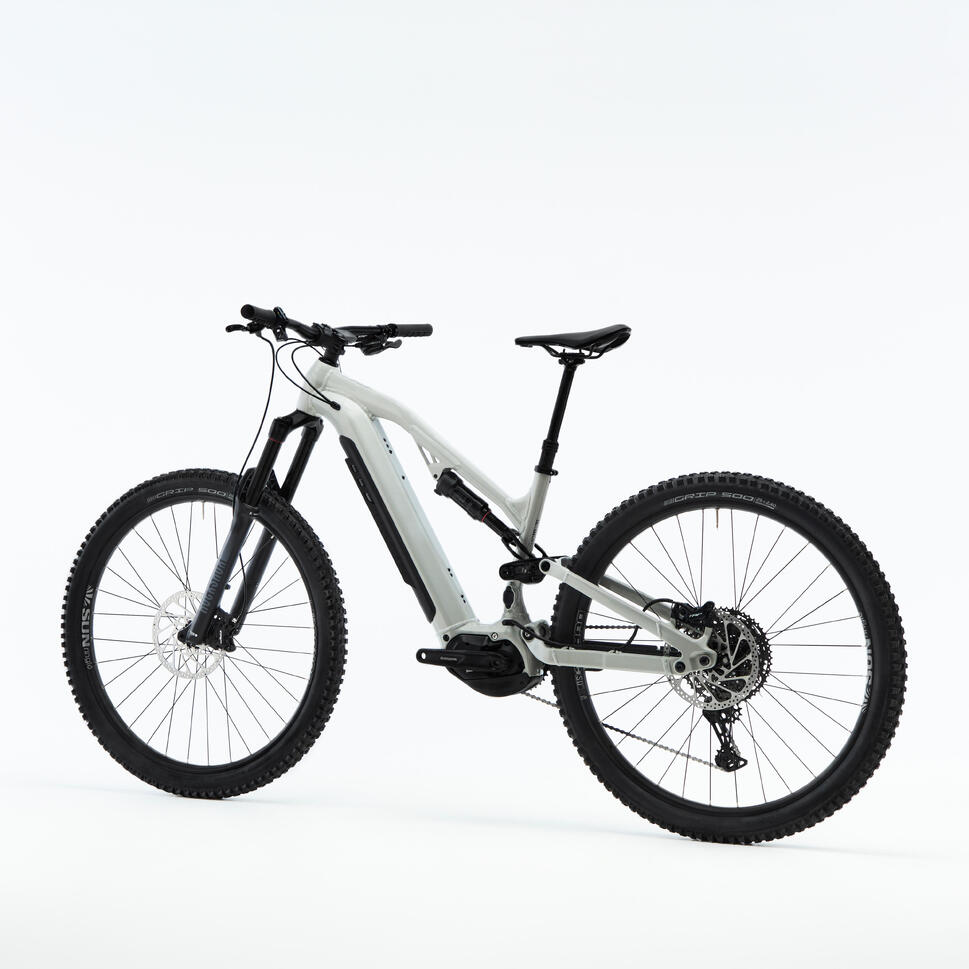 Vélo vtt électrique all-mountain tout suspendu 29" - e-feel 700 s ...