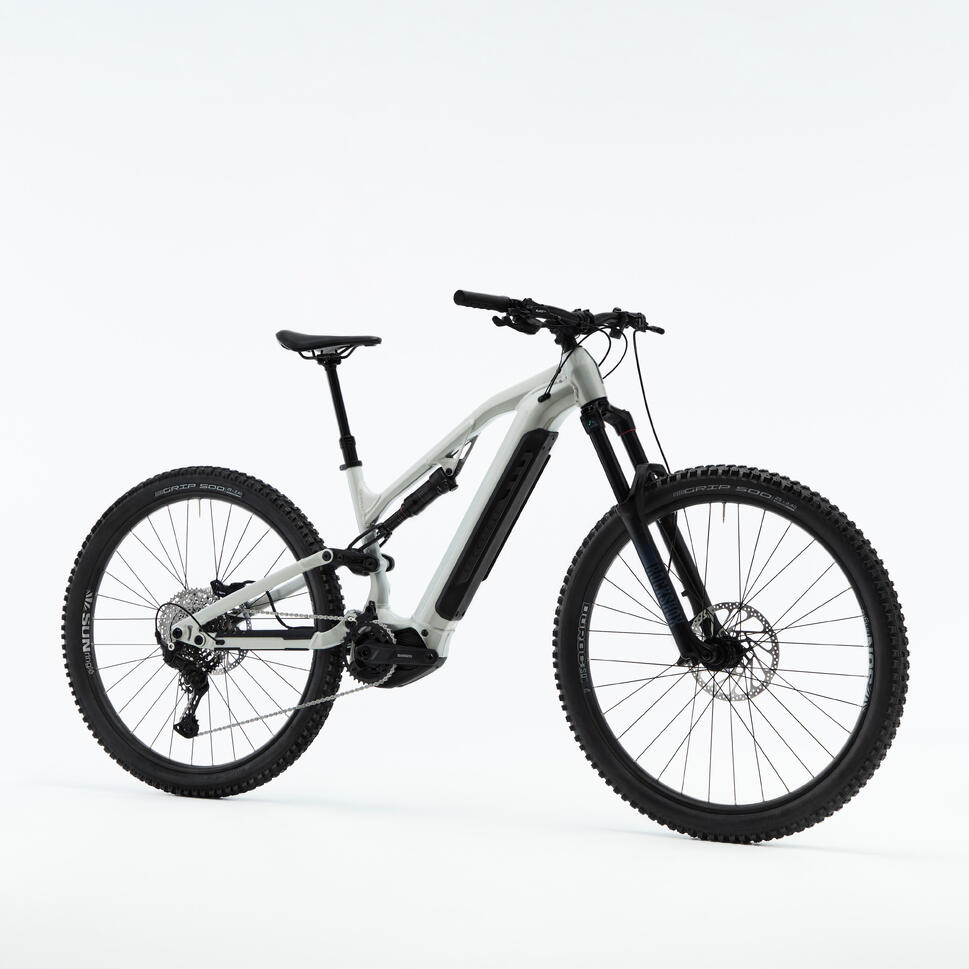 29" Full Suspension Electric All-Mountain Bike E-Feel 700 S ROCKRIDER ...