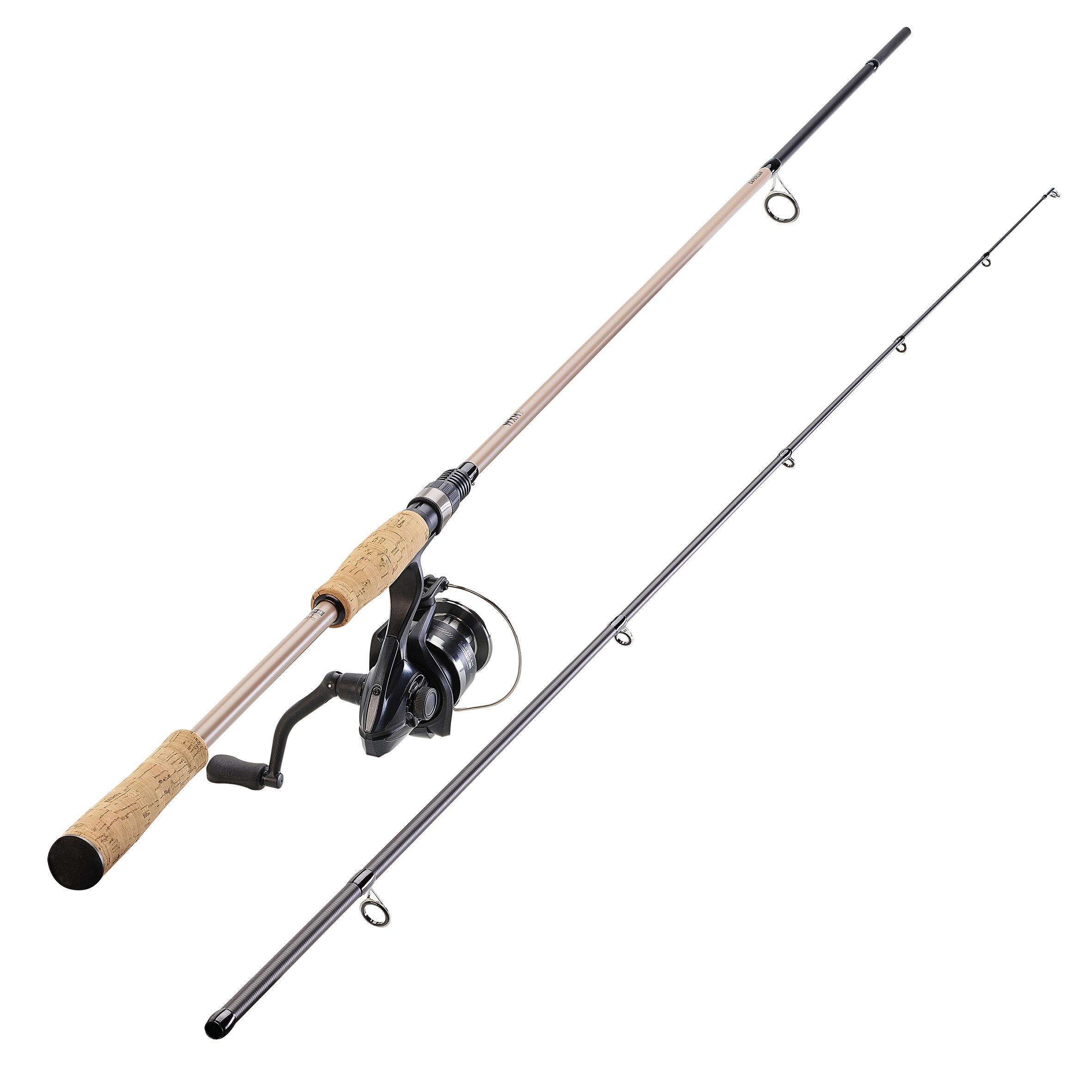 Lure Fishing Combo - WXM 100 2.40 MH (10-30 G) - Caperlan - Decathlon