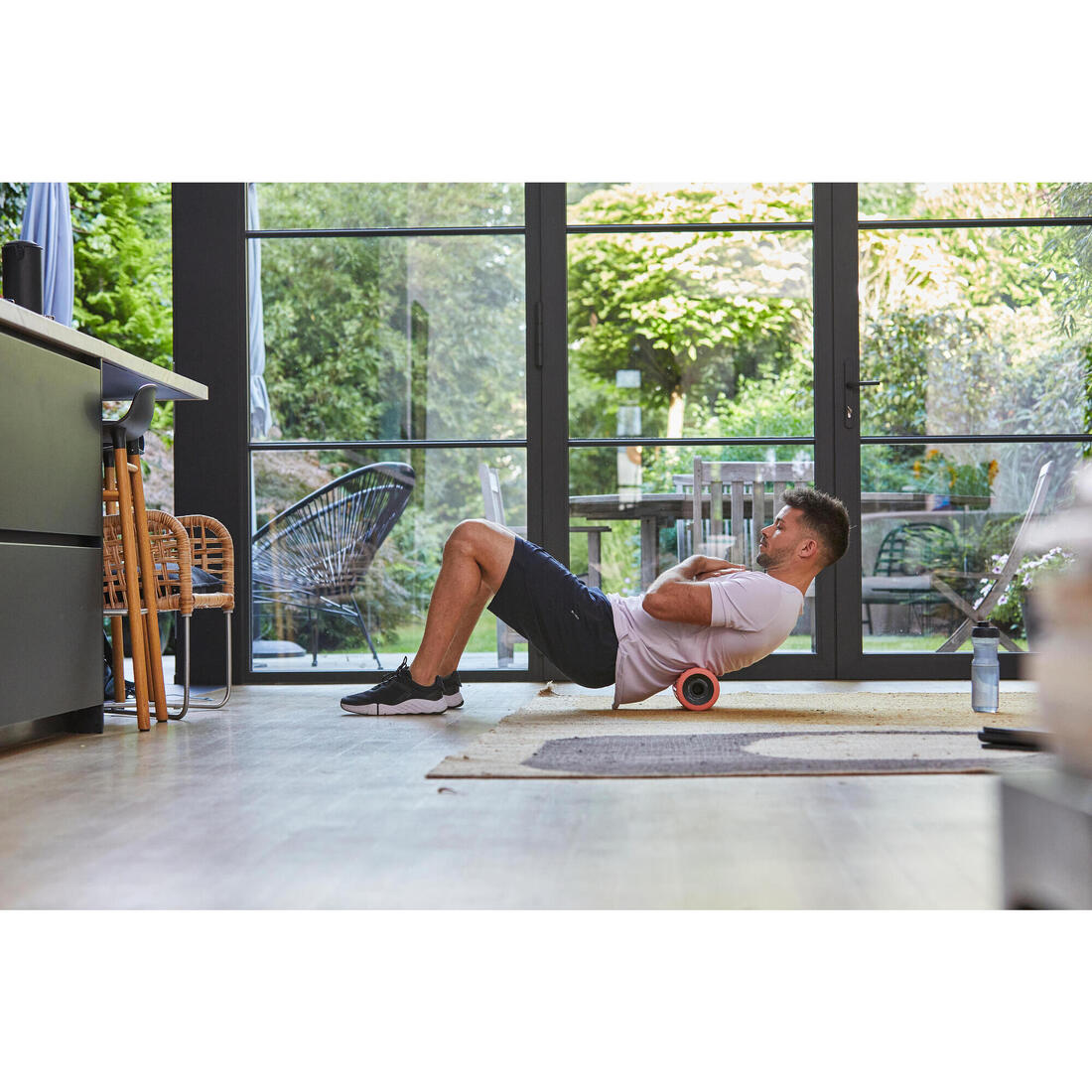 Rouleau de massage, dur - foam roller corail CORENGTH | Decathlon