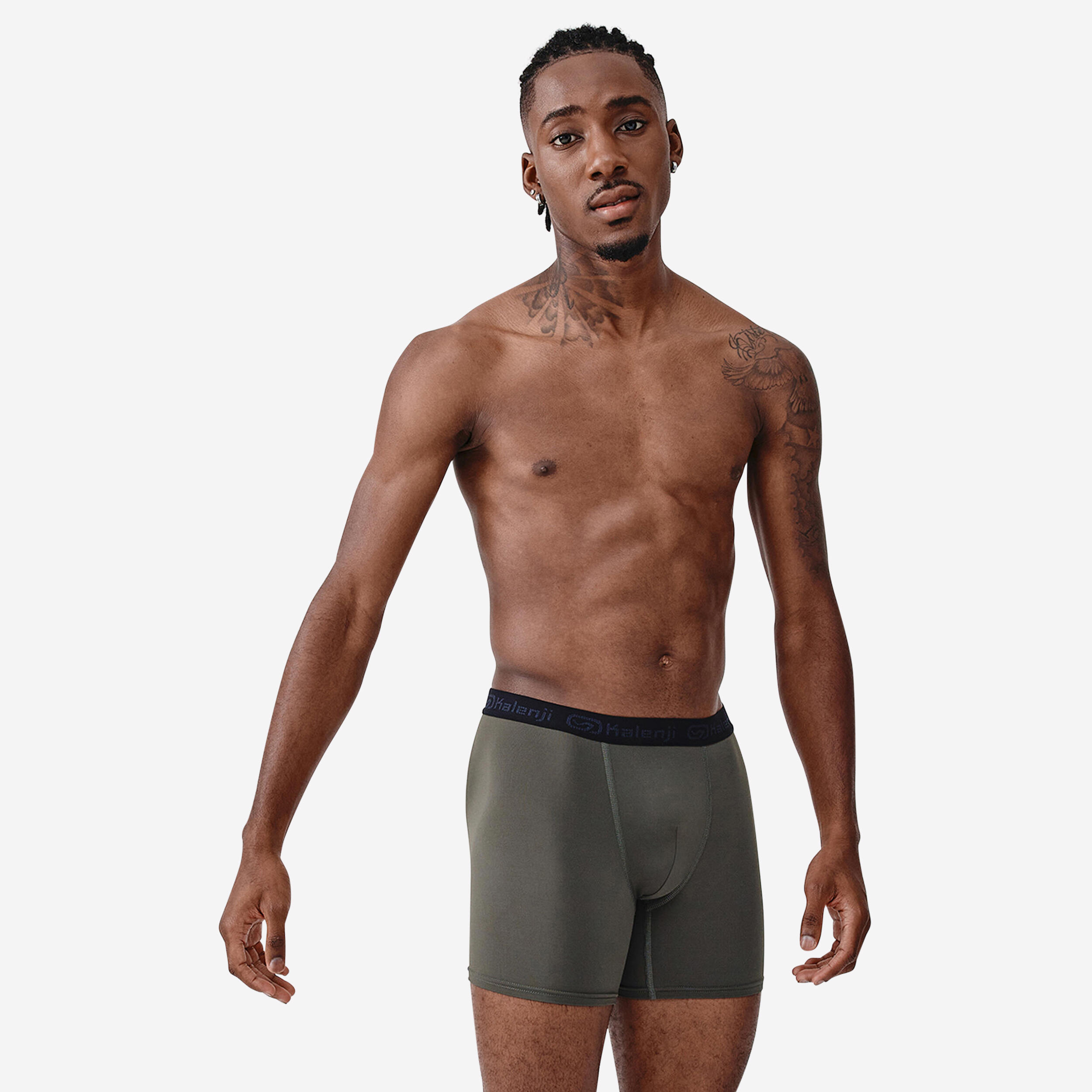 Men's Sport Boxer Underwear - Khaki