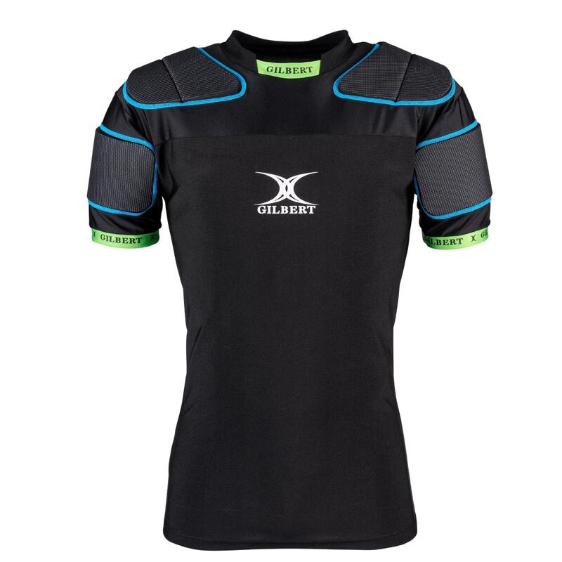 Gilbert XP100 Adult Body Protection Black/Blue/Green GILBERT - Decathlon