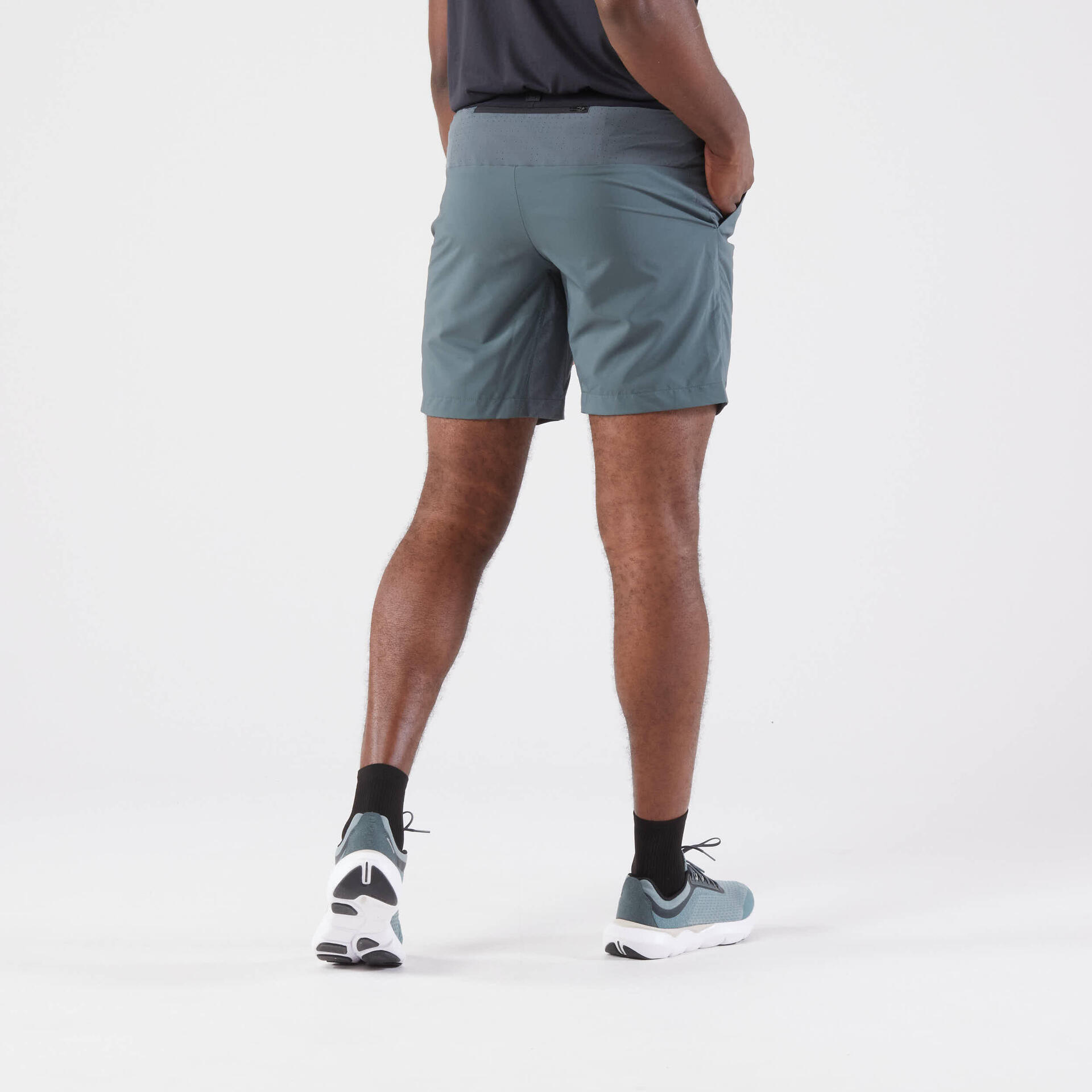 Men's Breathable Running Shorts Dry+ - Dark green