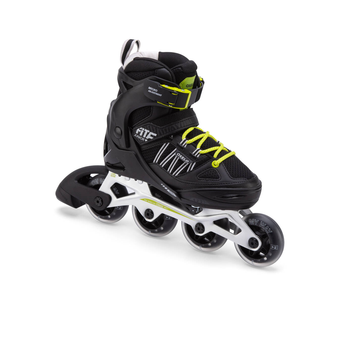 Inline Skates FIT5 Racing - Black - Decathlon