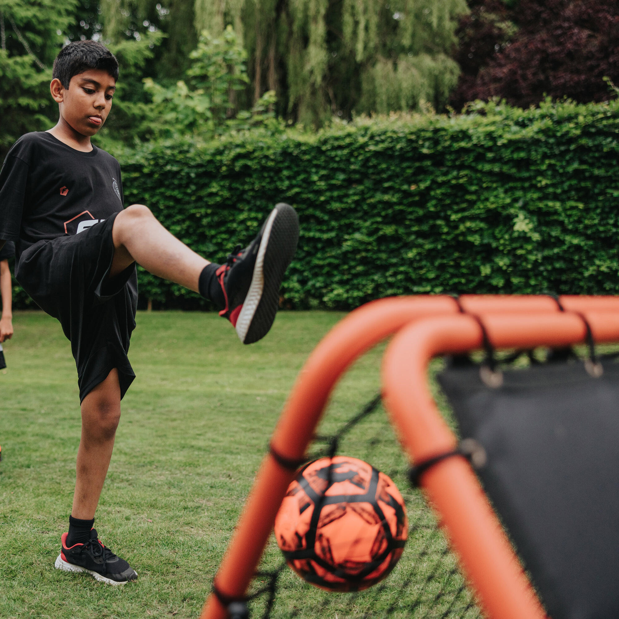 Football Flick Dual Speed Rebounder Training Net FOOTBALL FLICK | Decathlon