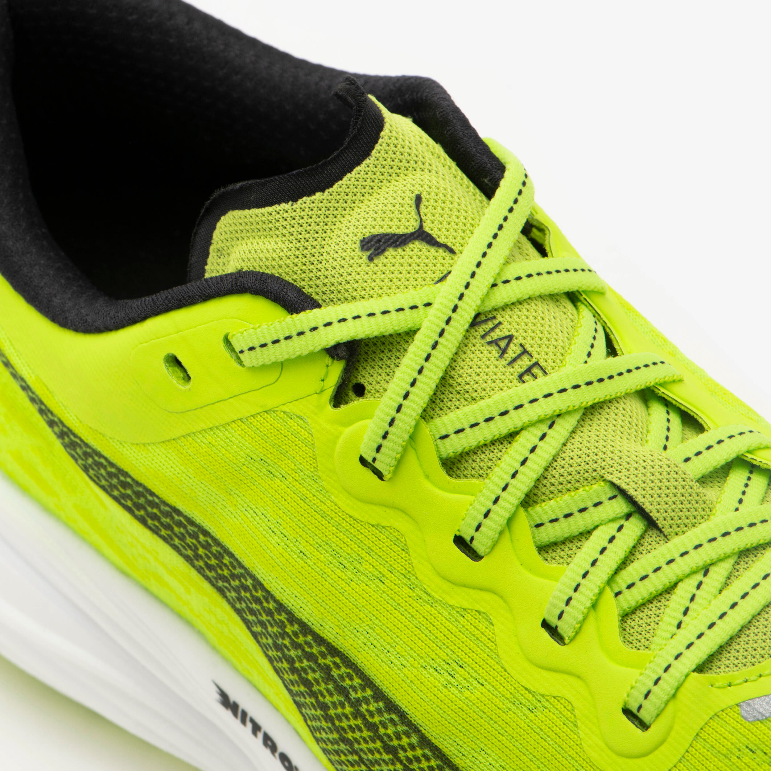 PUMA DEVIATE NITRO 2 MEN'S RUNNING SHOES LIME PUMA | Decathlon
