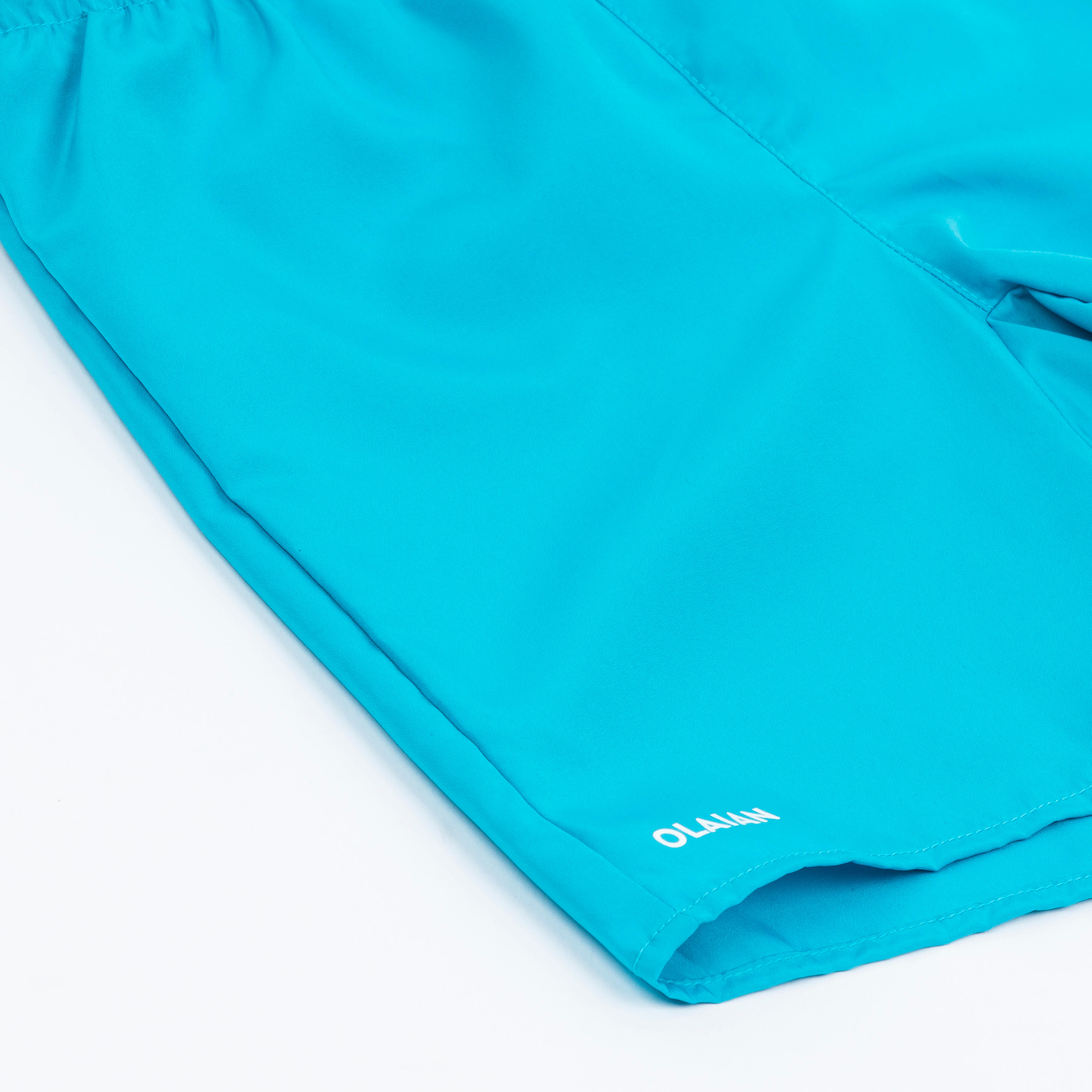 Boardshorts Kinder Jungen 100 hellblau - Decathlon
