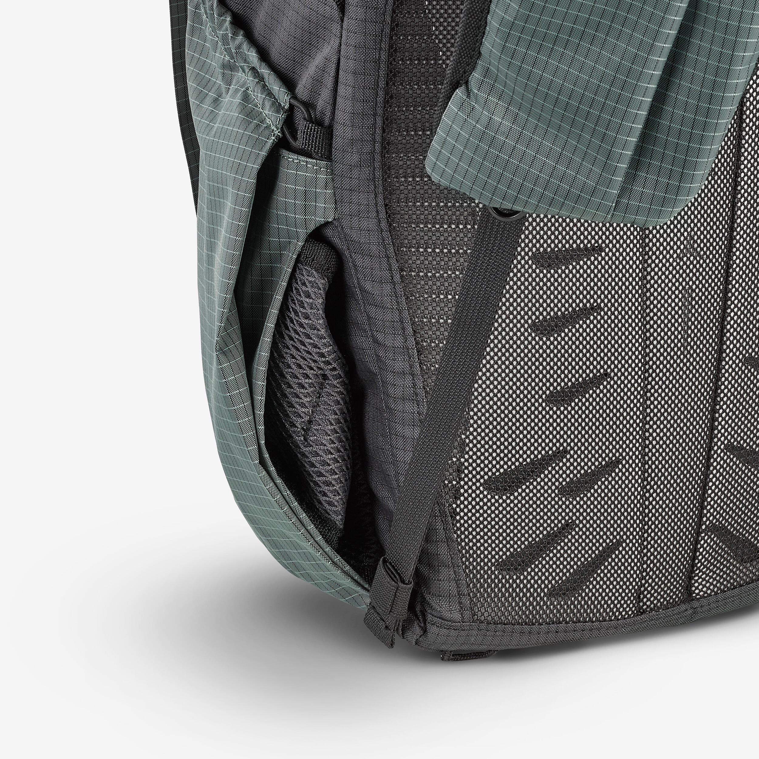 Hiking Backpack 22 L - MH 500 - Green, smoked black - Quechua - Decathlon