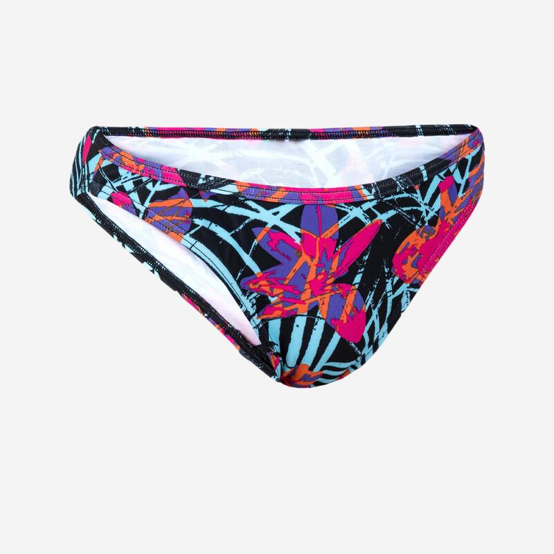 Bas De Maillot De Bain Zeli 100 Fille 100 Turquoise Coco Olaian Decathlon