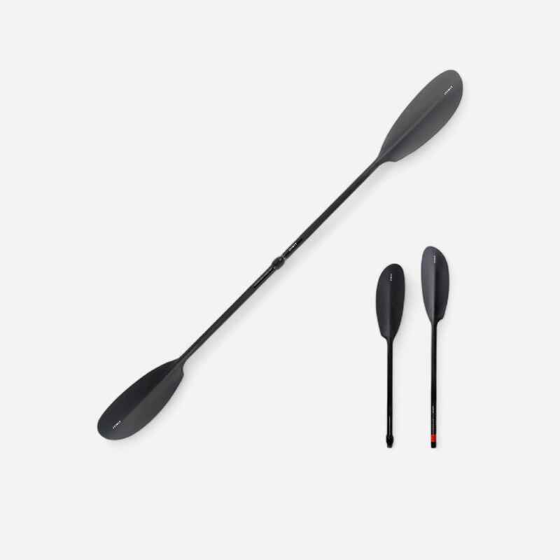 Adjustable 2-part split kayak paddle carbon 210-220 cm - X 900 - Decathlon