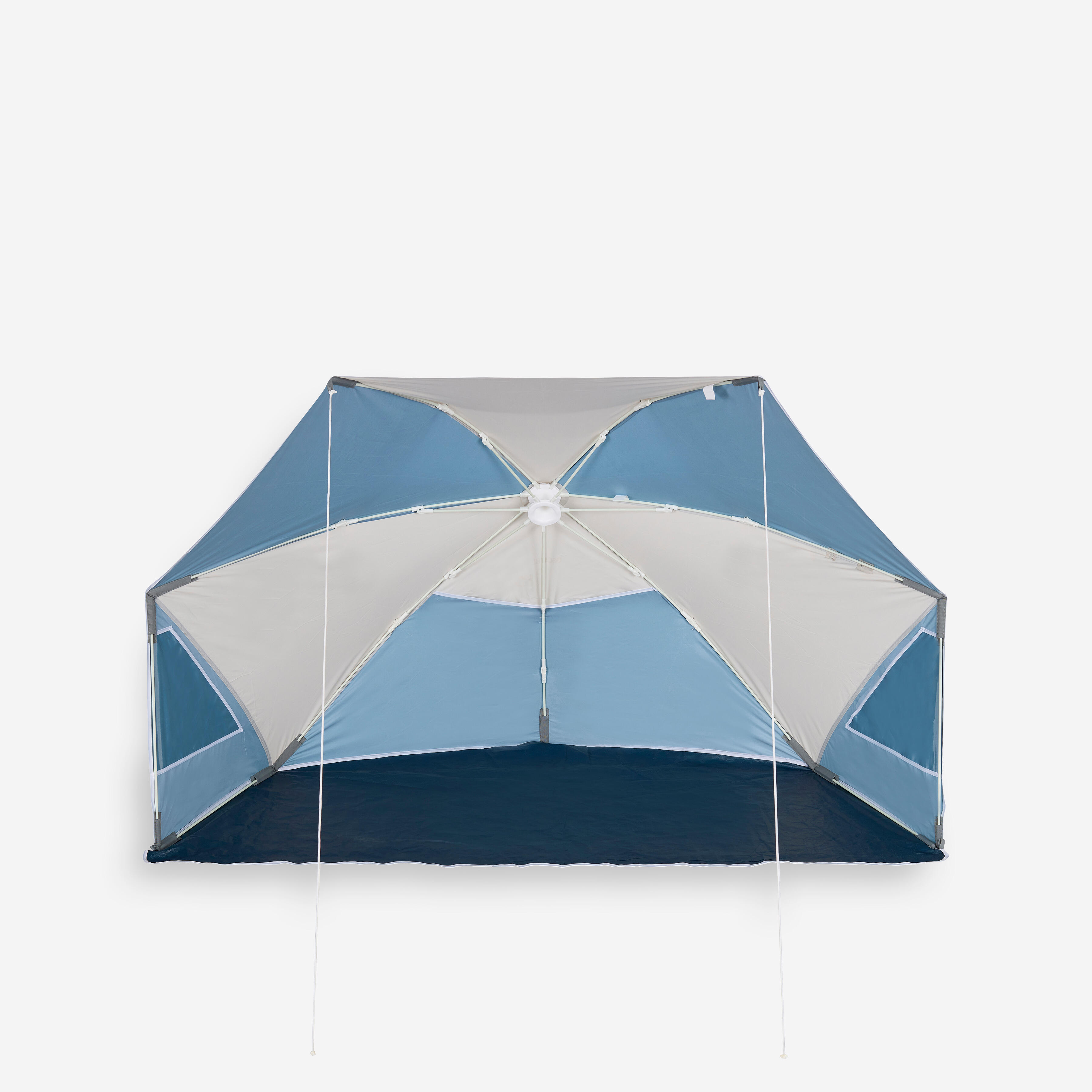 Carpa de 3 personas para playa con protección solar Radbug 180 azul ...