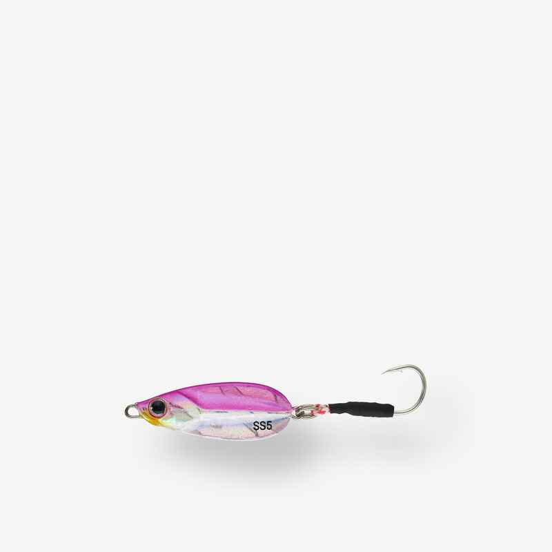Lure fishing at sea Casting just BIASTOS SLOW 5 g - pink - Decathlon
