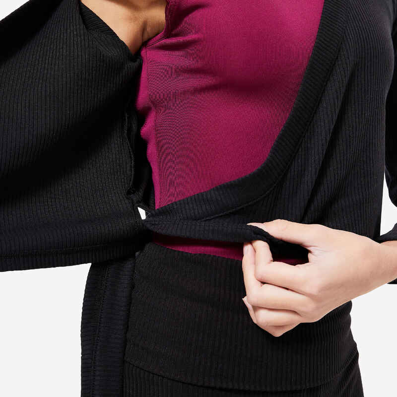 Saco Cruzado Ballet Niña Negro - Decathlon