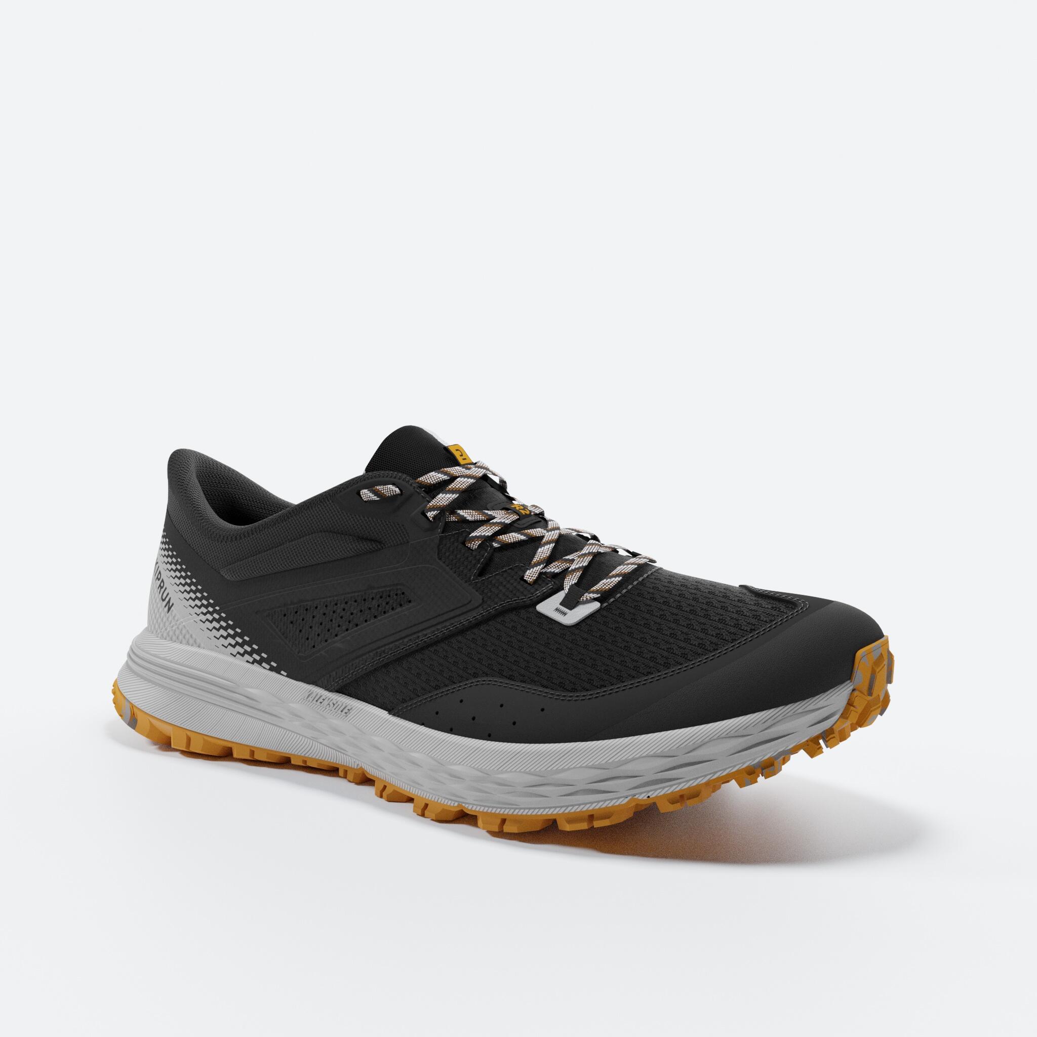 Men's Trail Running Shoes – TR2 - Carbon grey, Silver grey, Golden ...