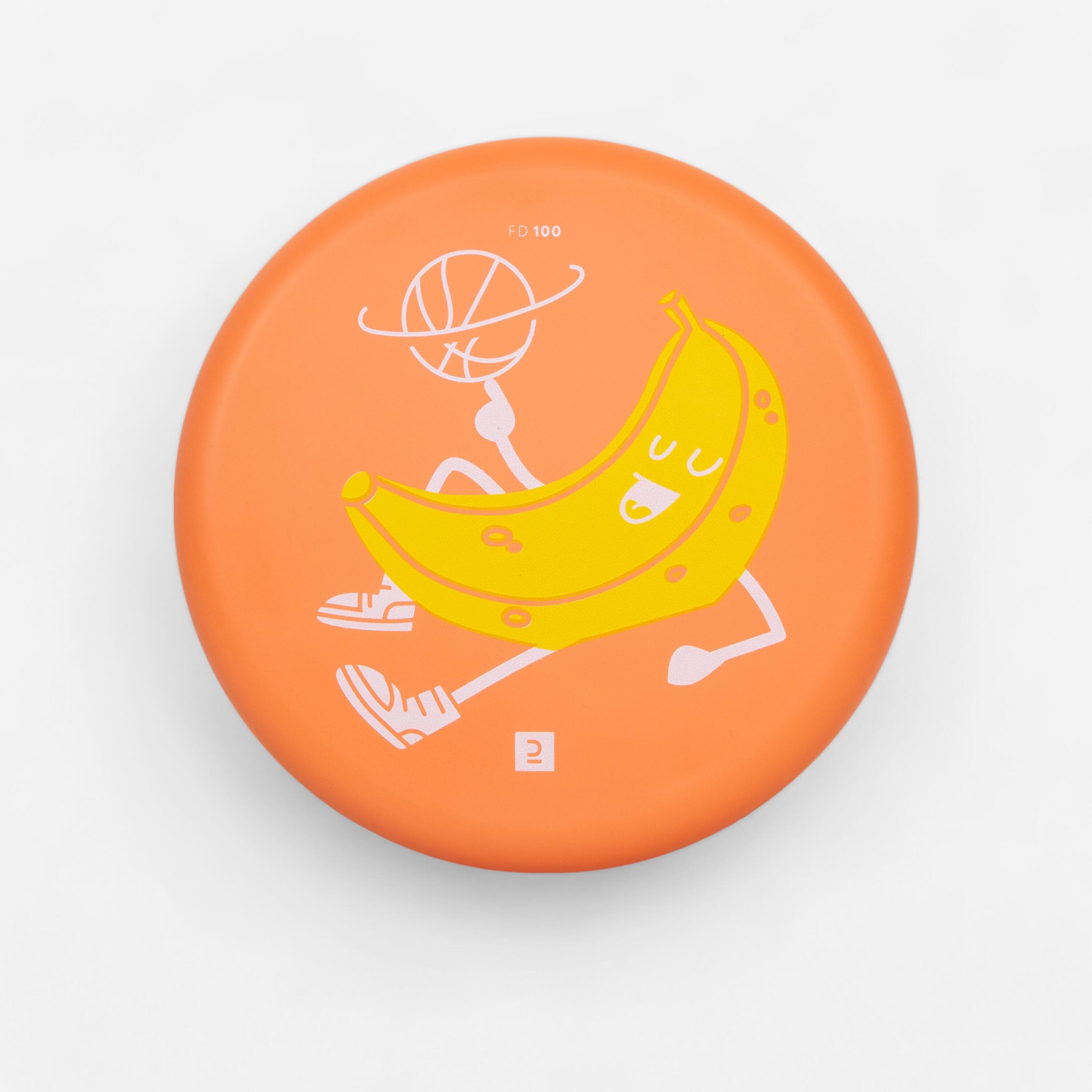 Skraidanti lėkštė „Dsoft 100“, oranžinė - „Decathlon“