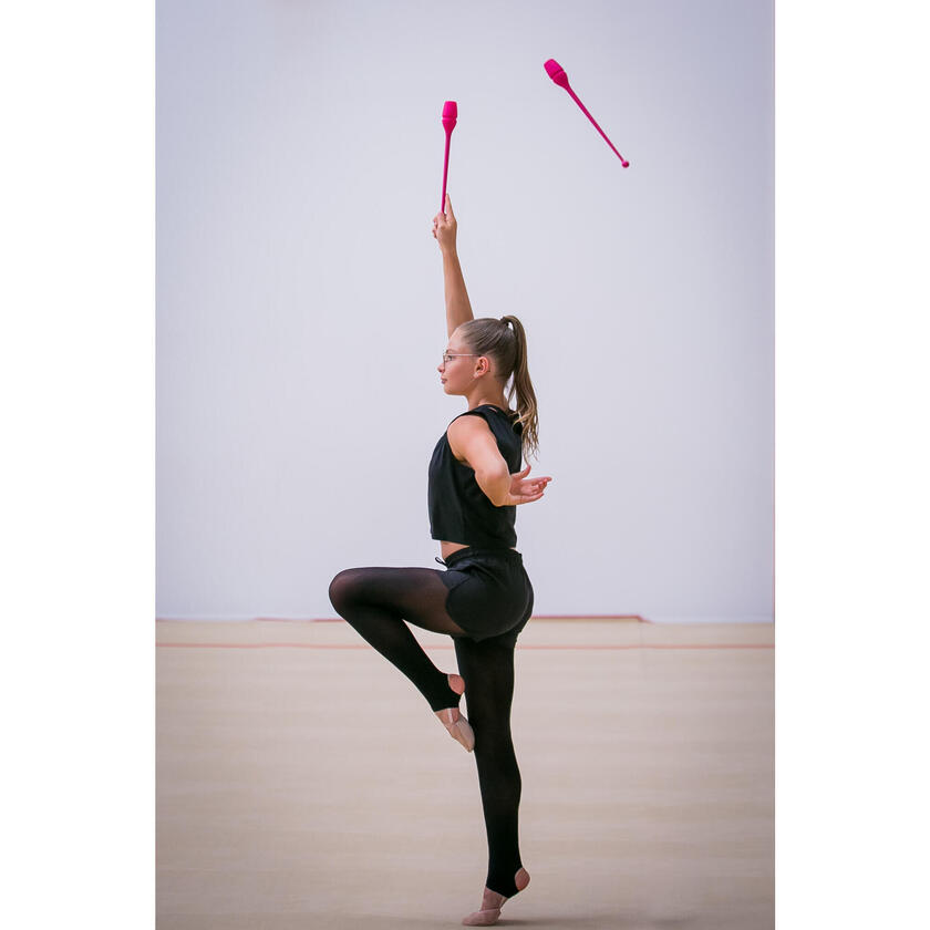 Massues de Gymnastique Rythmique (GR) encastrables 36cm Rose DOMYOS ...