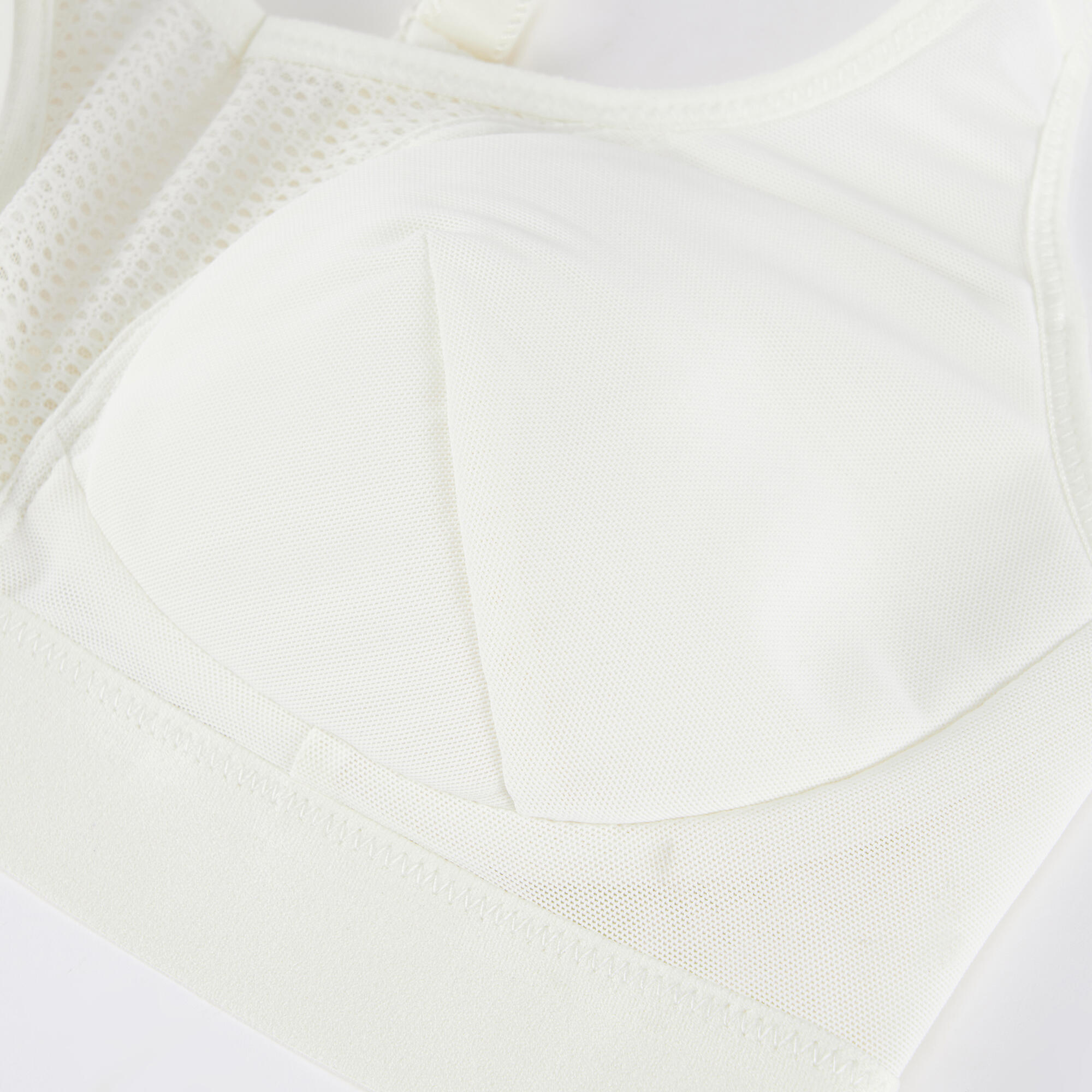 Soutien-gorge de course à pied - Classique - Blanc cassé, Blanc cassé ...
