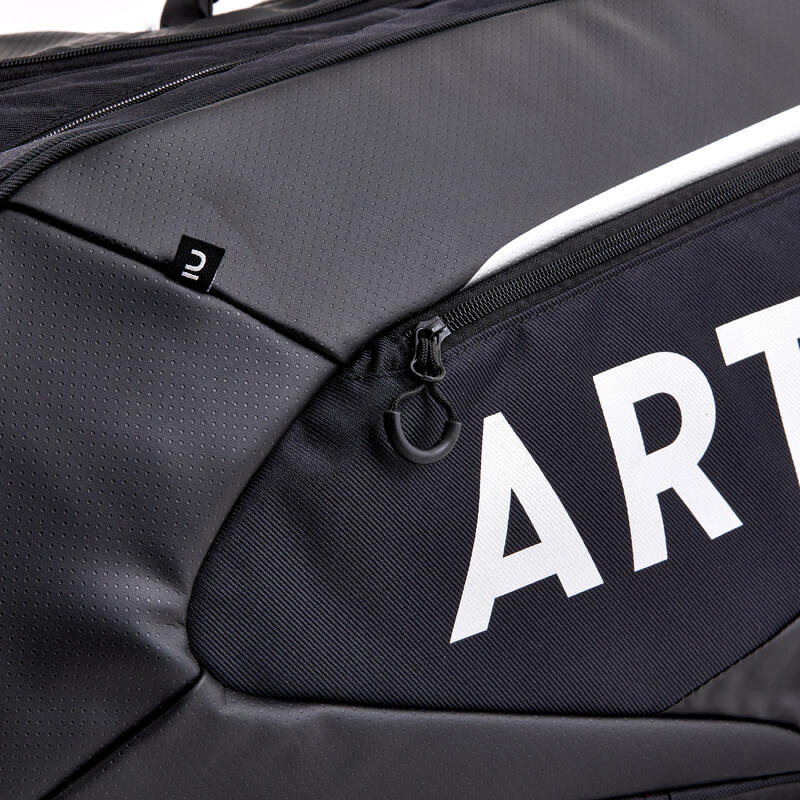 SAC TENNIS THERMOBAG - ARTENGO XL PRO 12 RAQUETTES NOIR BLEU SPIN ...