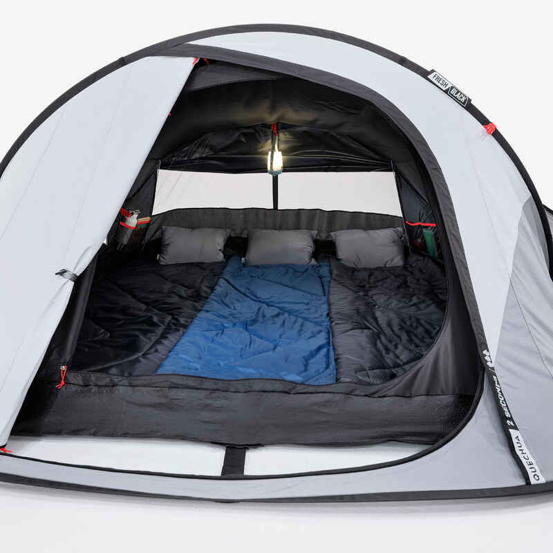 Carpa armado rápido para 3 personas Camping Fresh & Black Quechua ...