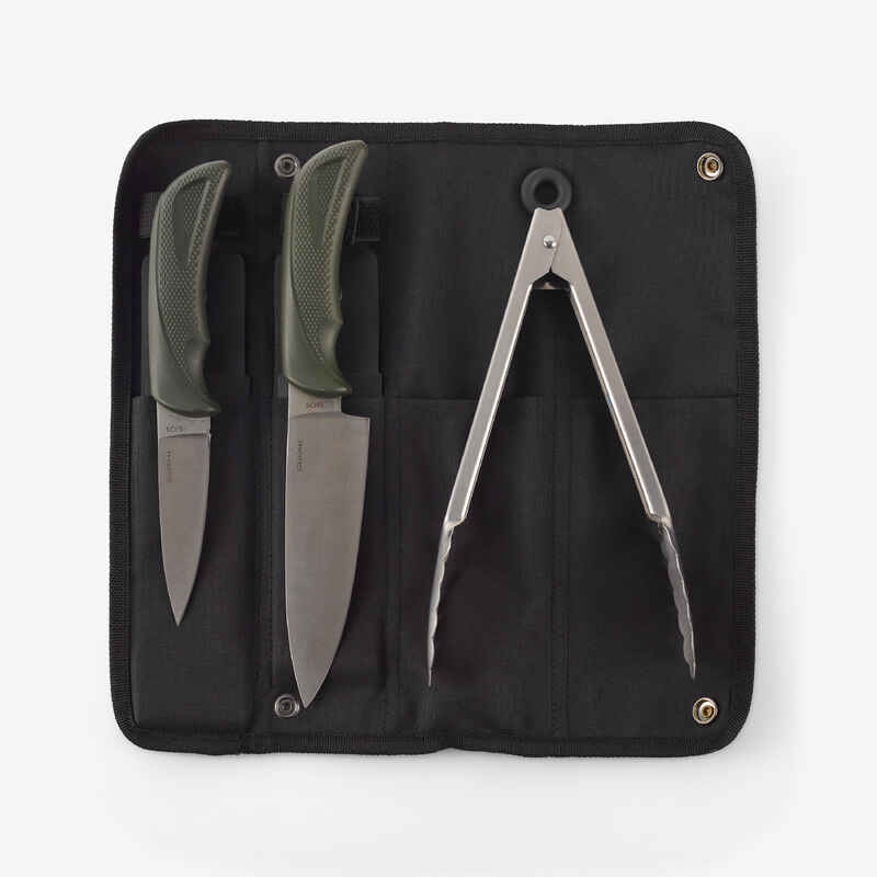 Küchenmesser Set Camping Bushcraft BBQ - Decathlon