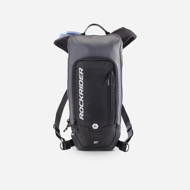Buy Mountain Bike Hydration Backpack ST 500 4L/1L Water - Black Online ...