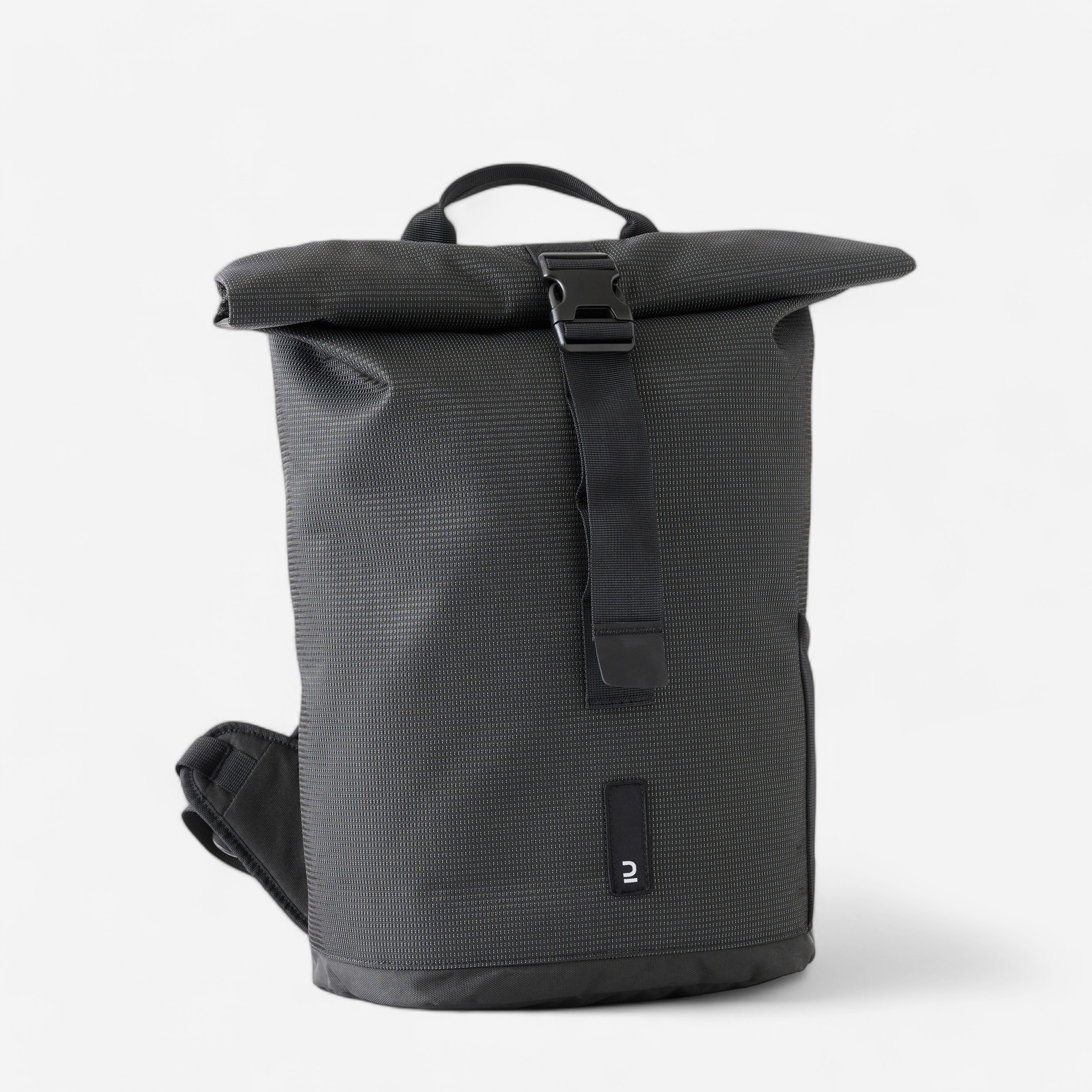 Cycling Reflective Backpack 25 L - Speed 500 - smoked black - Decathlon ...
