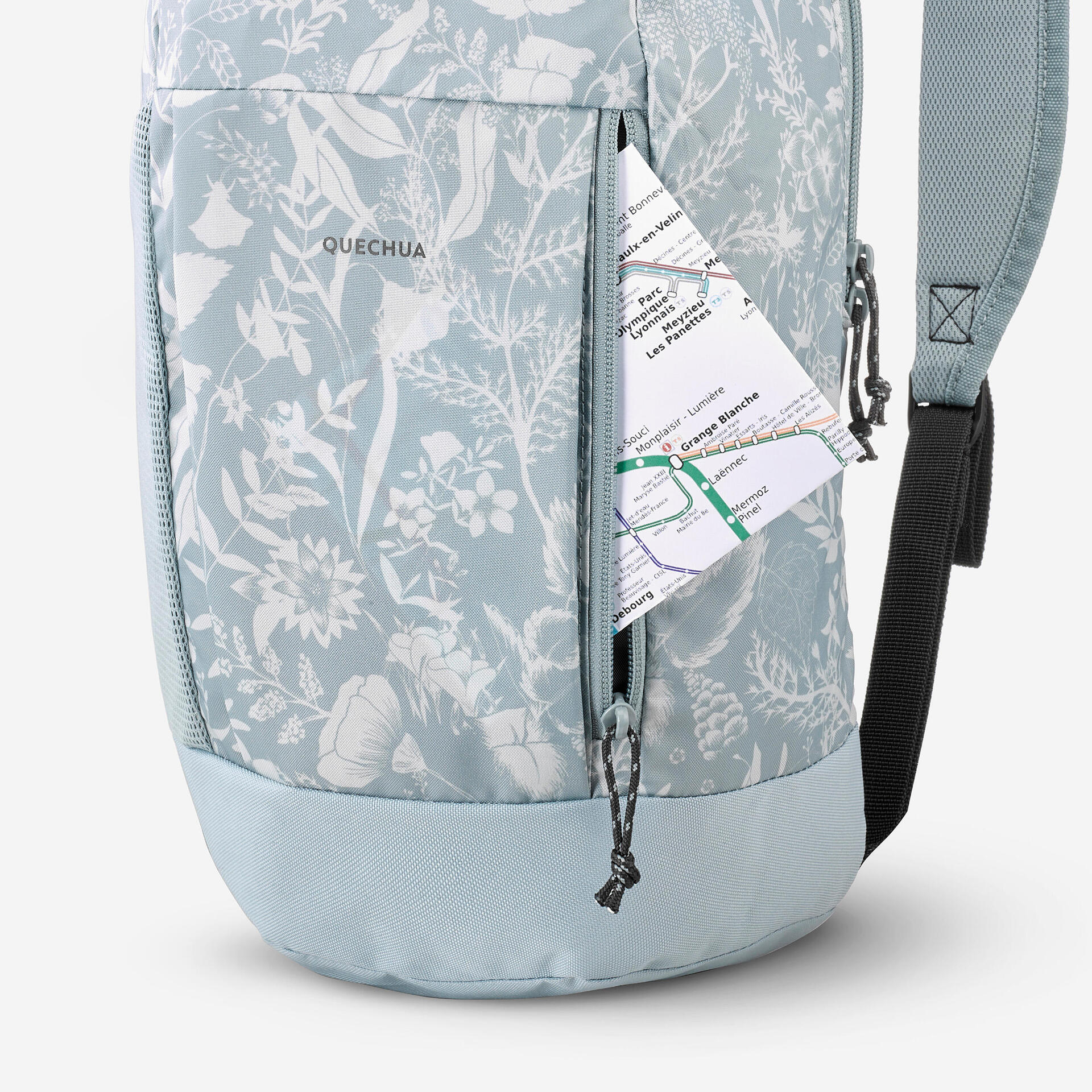 10L Hiking Backpack, NH100 Arpenaz blue