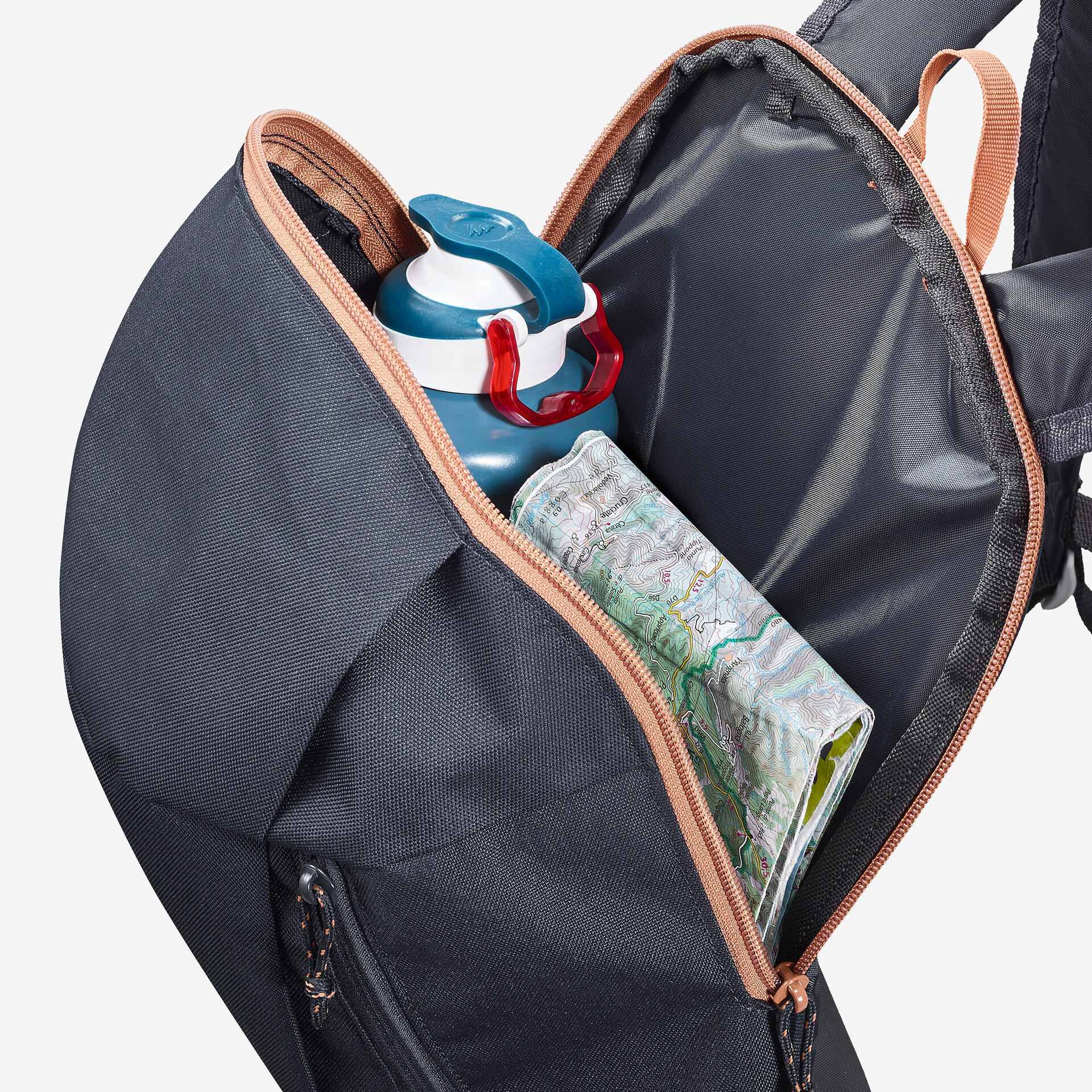 Balo dã ngoại 10 L - Arpenaz 50 xanh navy