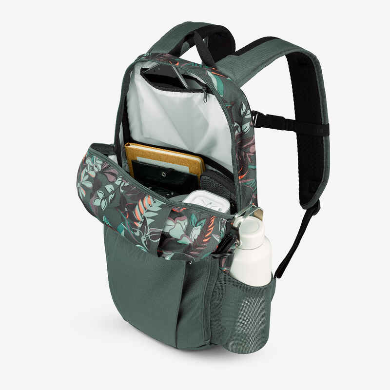 Morral de senderismo 20L Quechua NH100 - Verde - Decathlon